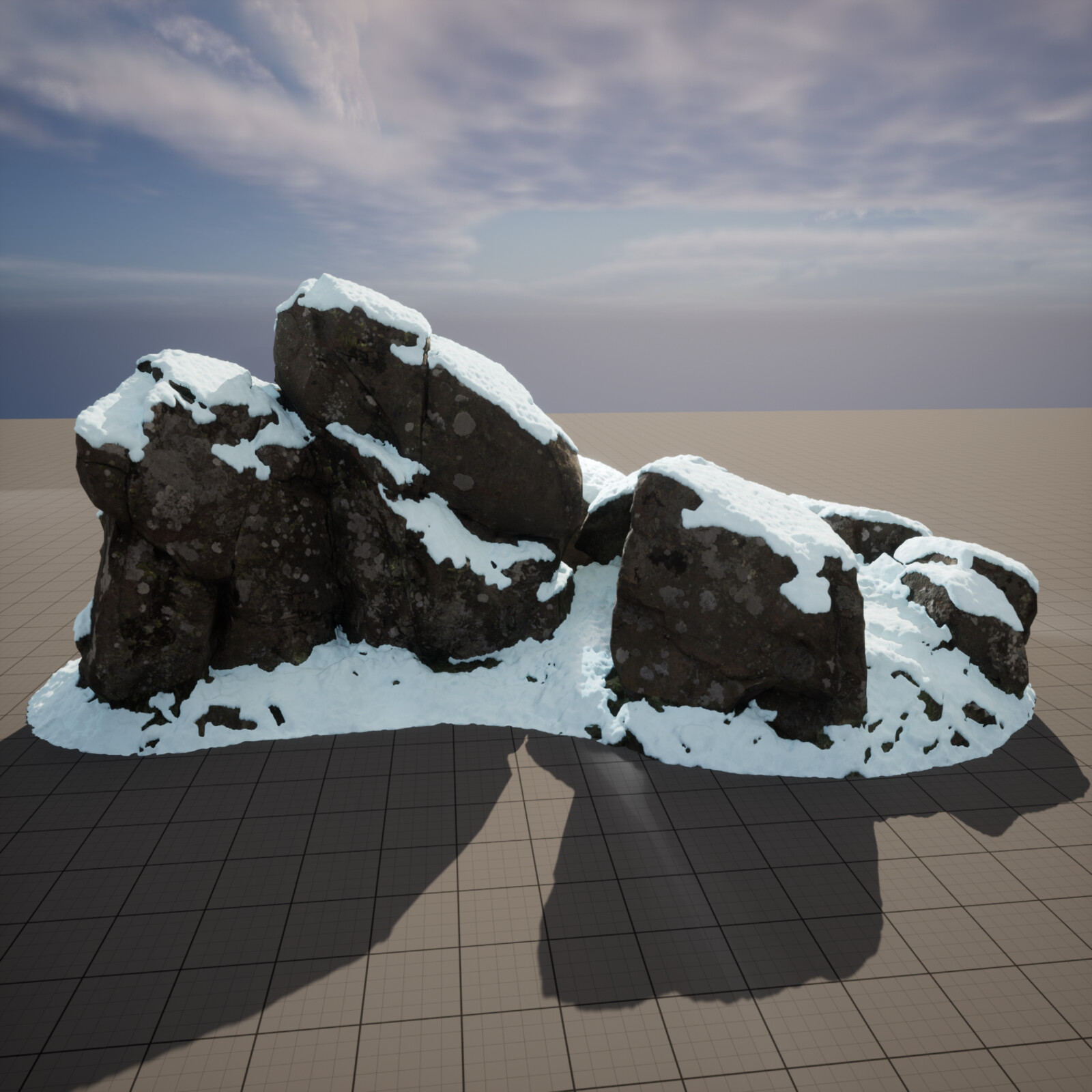 Robert Baltzer - UE5 Houdini Snow Generator