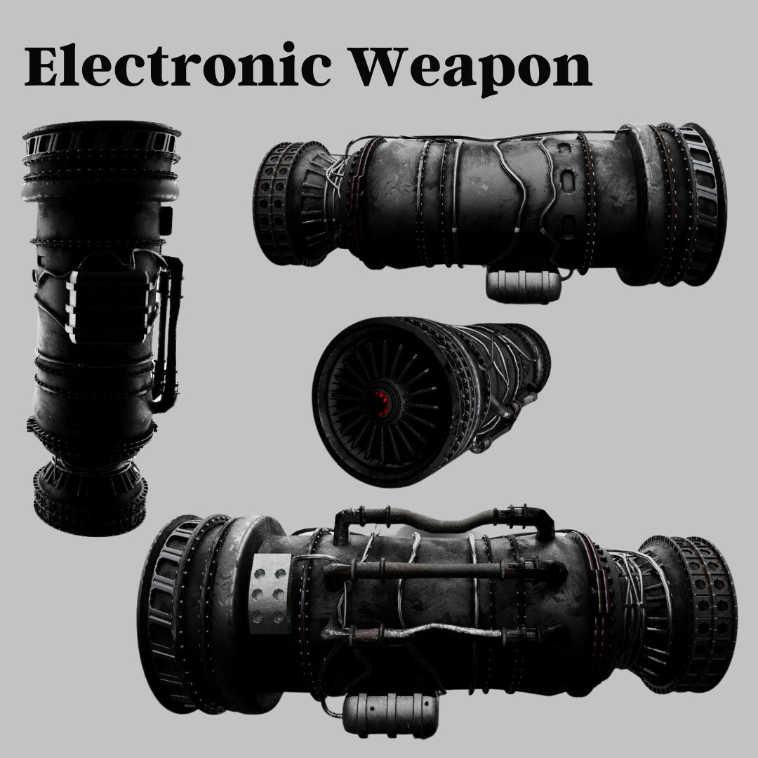 ArtStation - Electronic Weapon