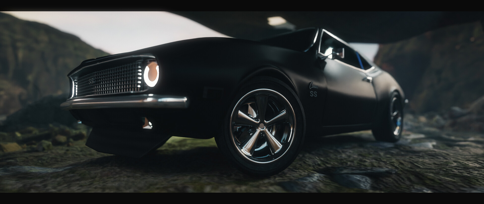 ArtStation - Dodge challenger 3d model