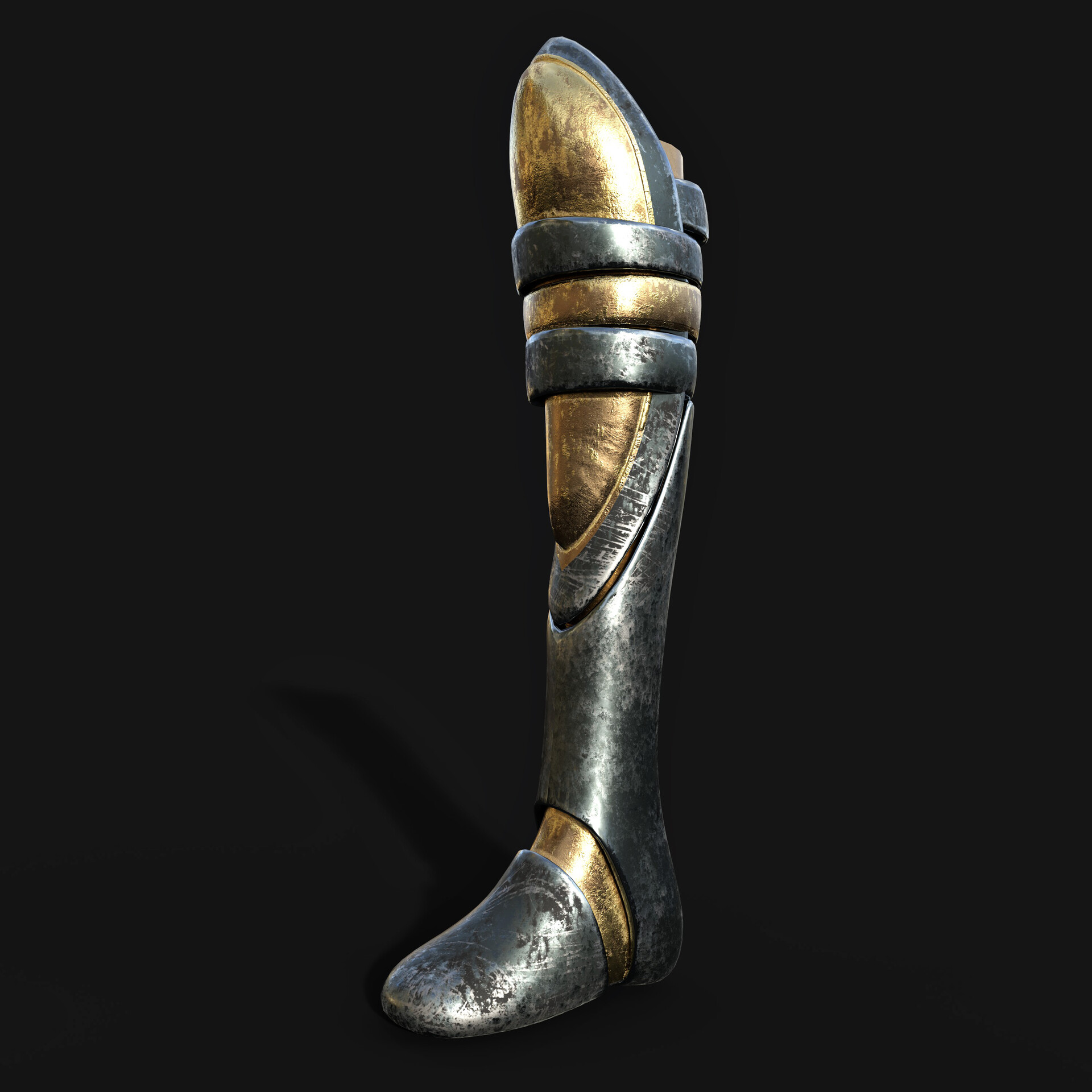 ArtStation - 35 Boot Armor Base Mesh vol 14
