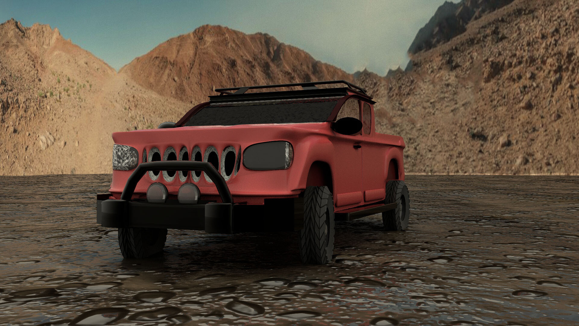 ArtStation - jeep