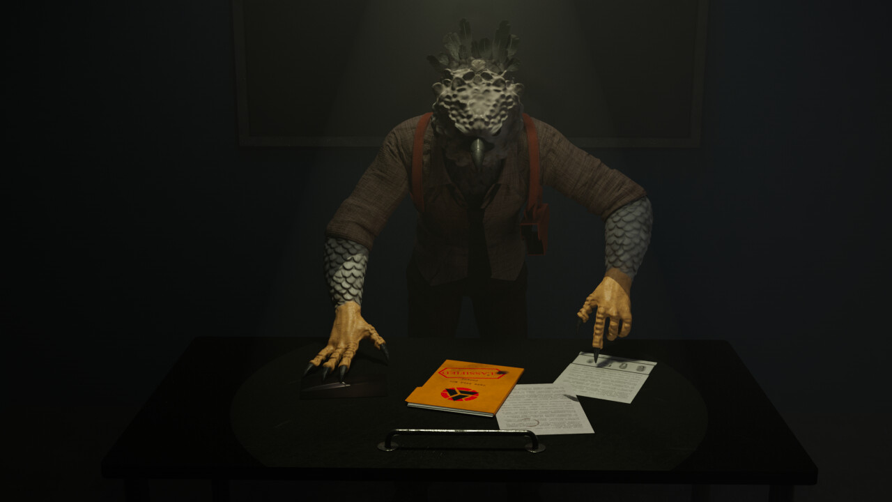 ArtStation - Final examination - Anthropomorphic animal