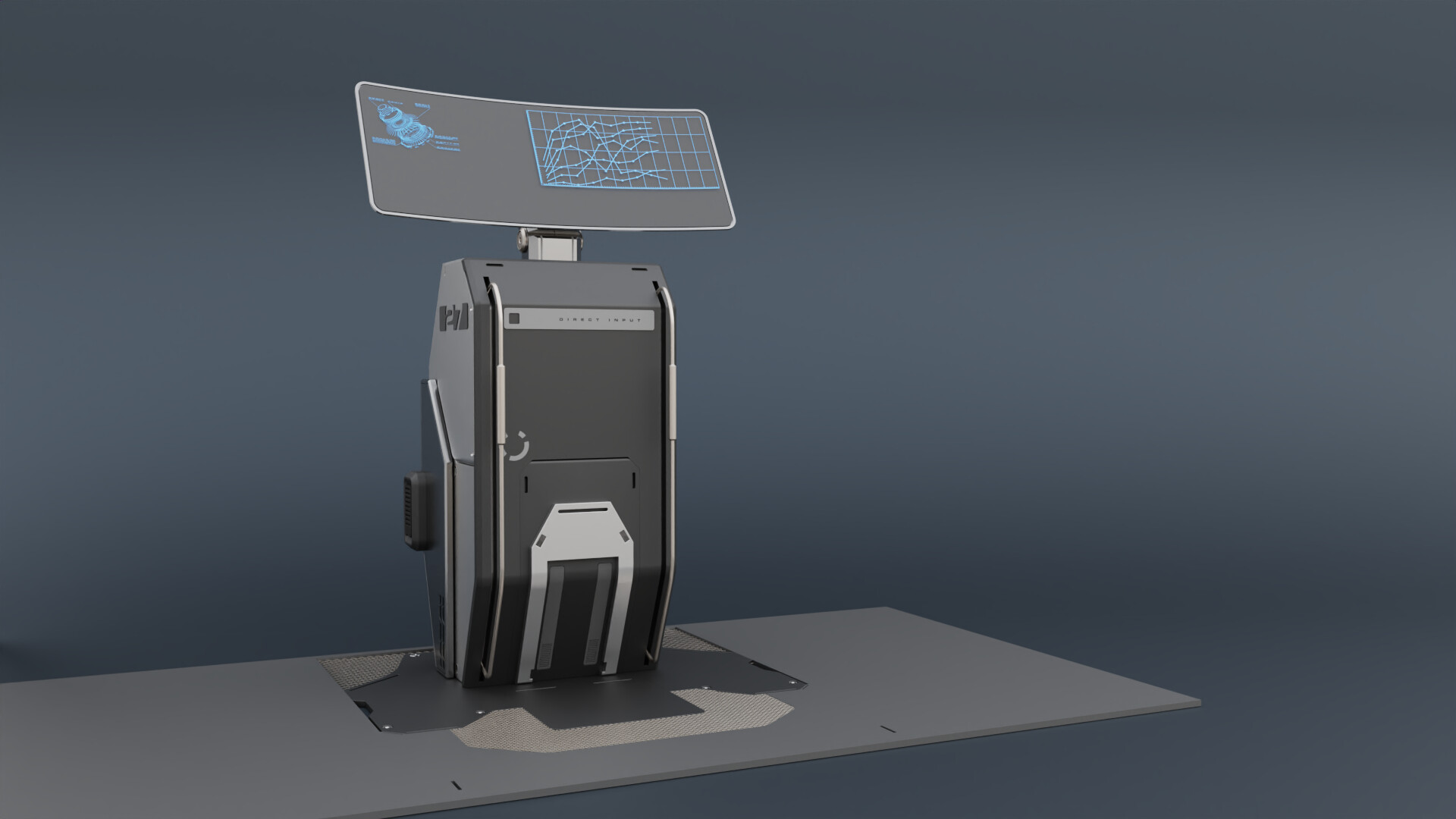 ArtStation - Sci Fi Terminal V.2