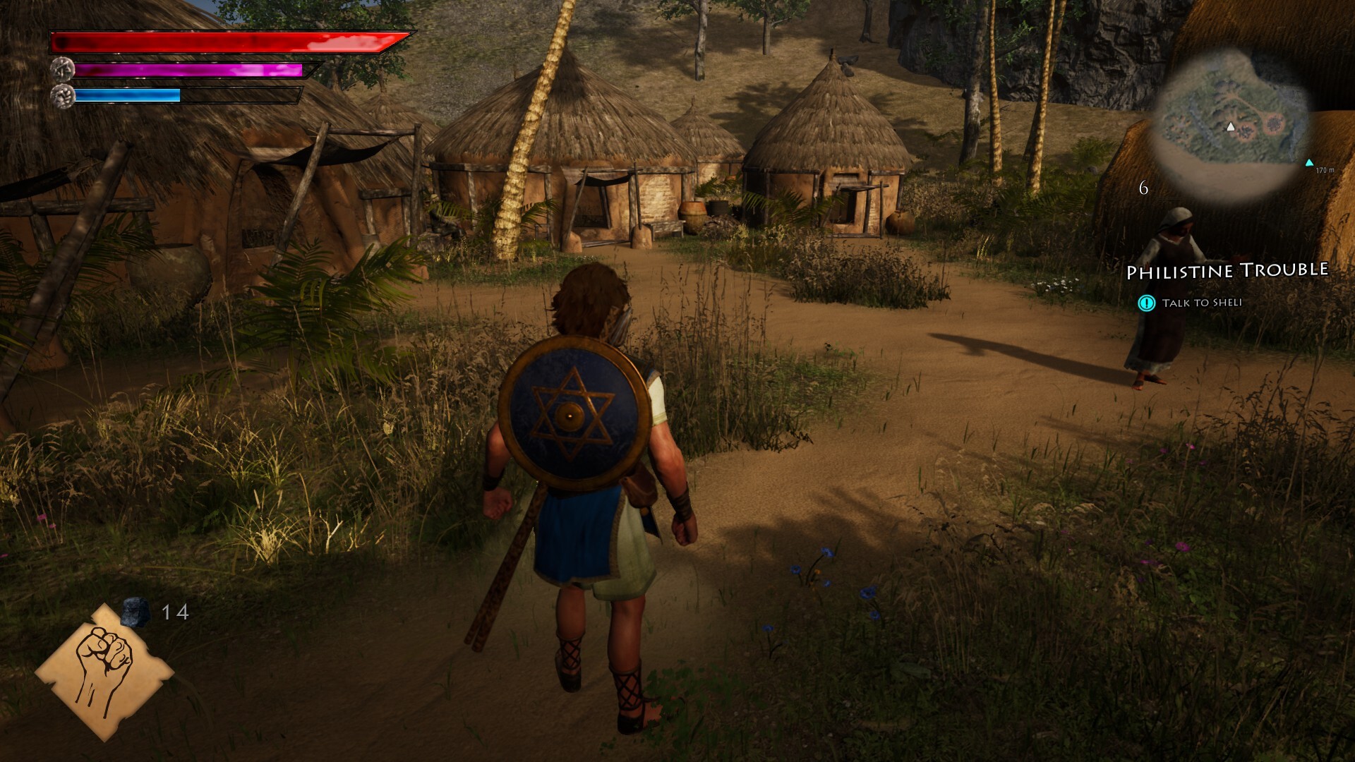 ArtStation - The Anointed: David Saves Keilah