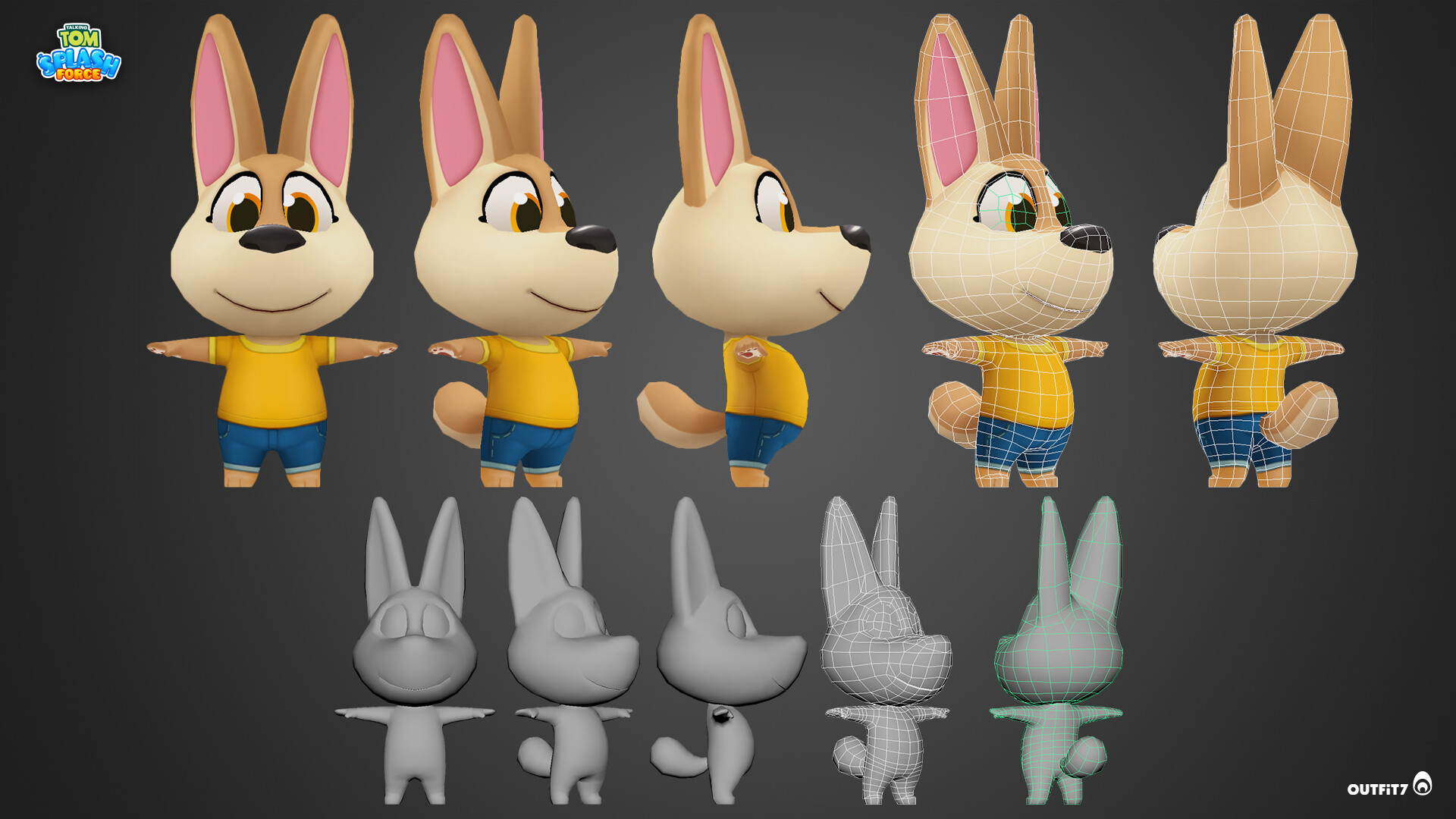 Ocellus - SERVICES - Talking Tom Splash Force - Fennec