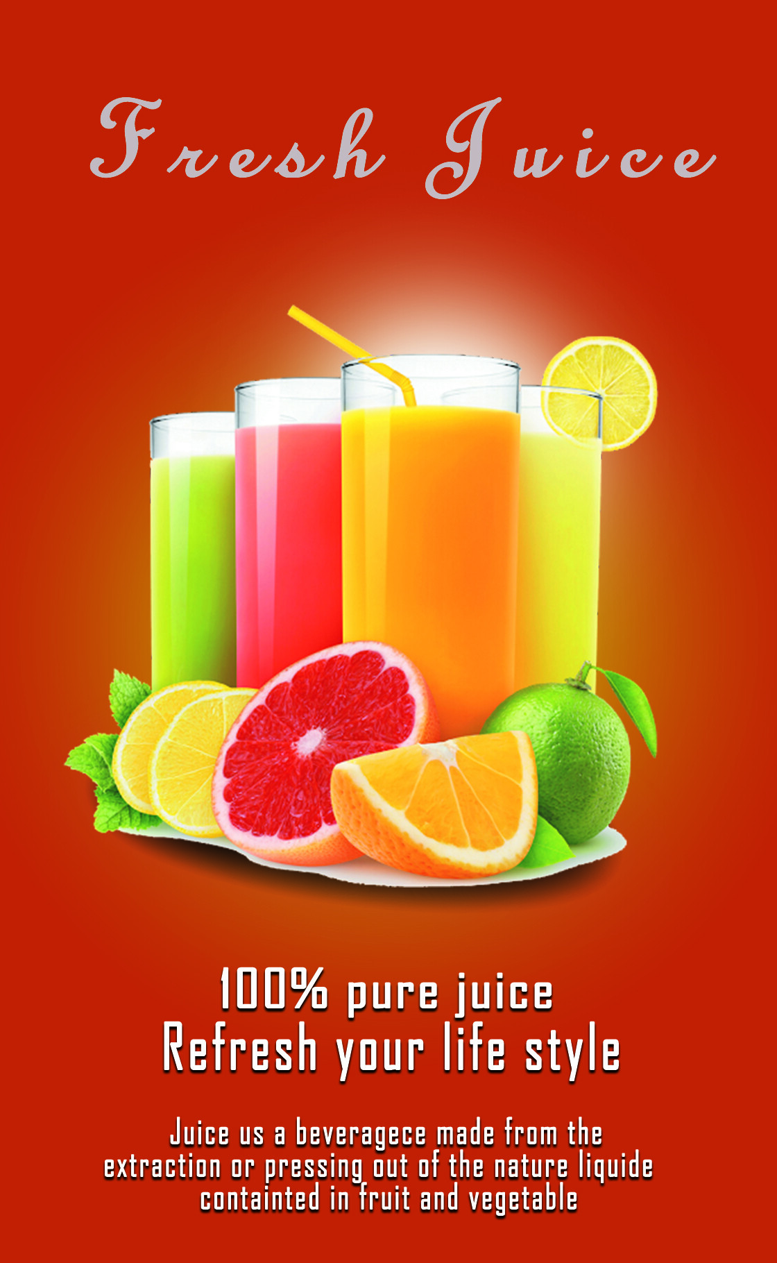 ArtStation - poster add juice