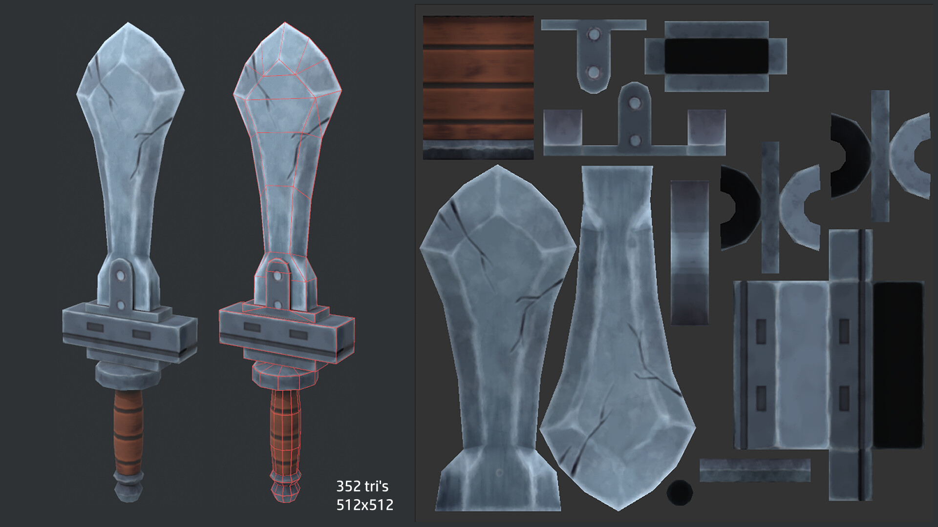 LLENN - Study of Stylized Sword