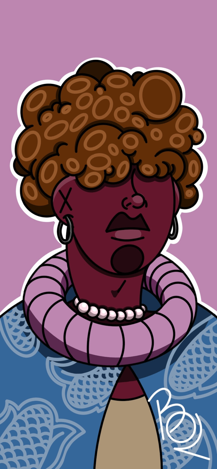 ArtStation - proud Mosotho woman!