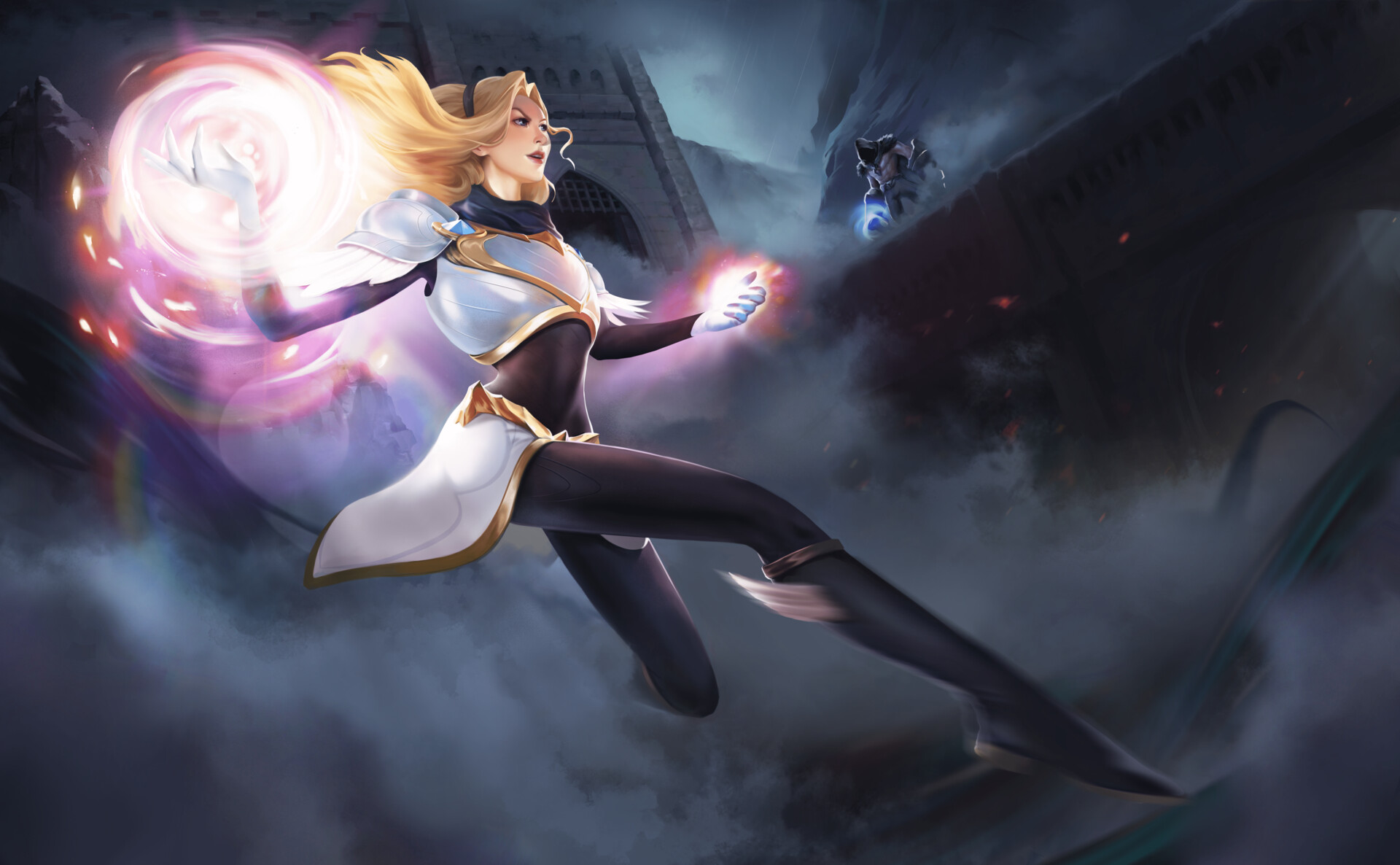 ArtStation - Fanart Luxanna Crownguard