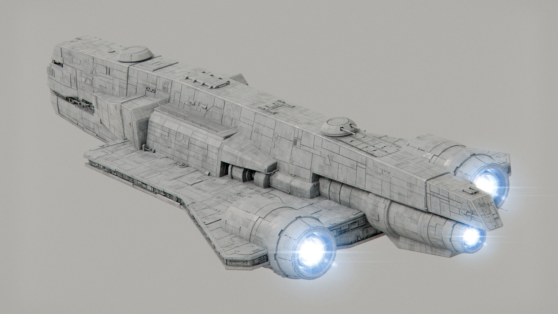 Digital Shipyard - Gozanti-class Imperial Cruiser - Star Wars