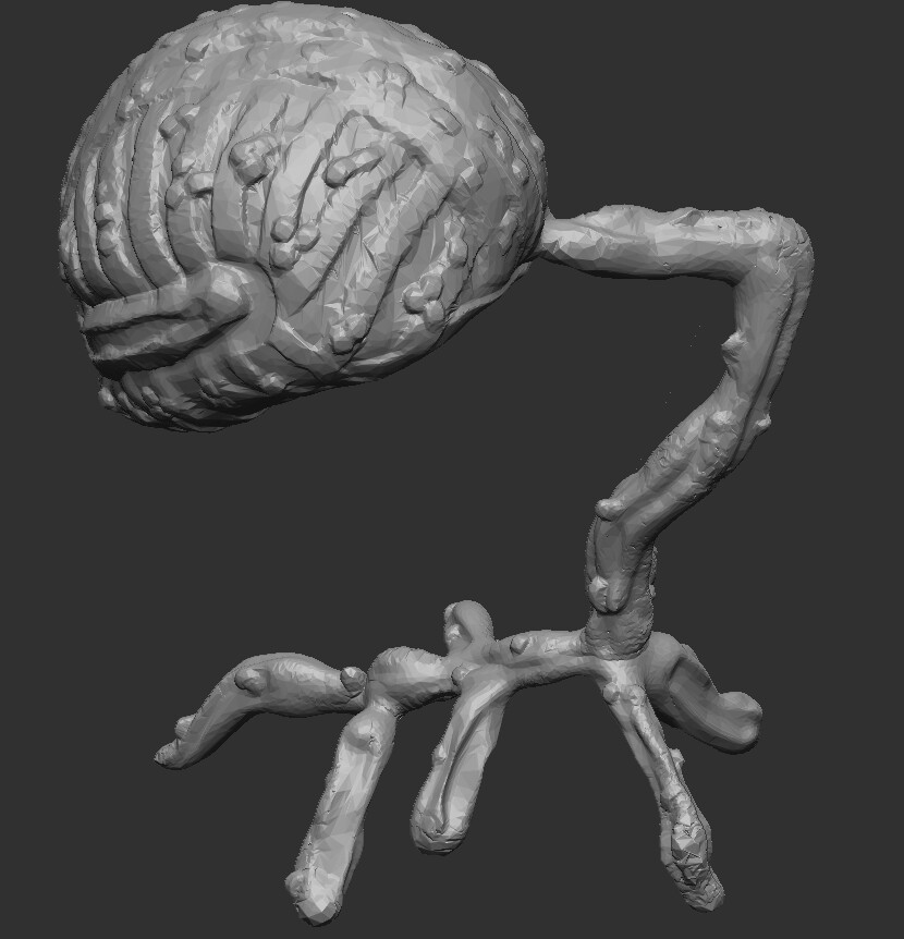 Reuben Lomas - Venus Flytrap character - ZBrush Core Mini