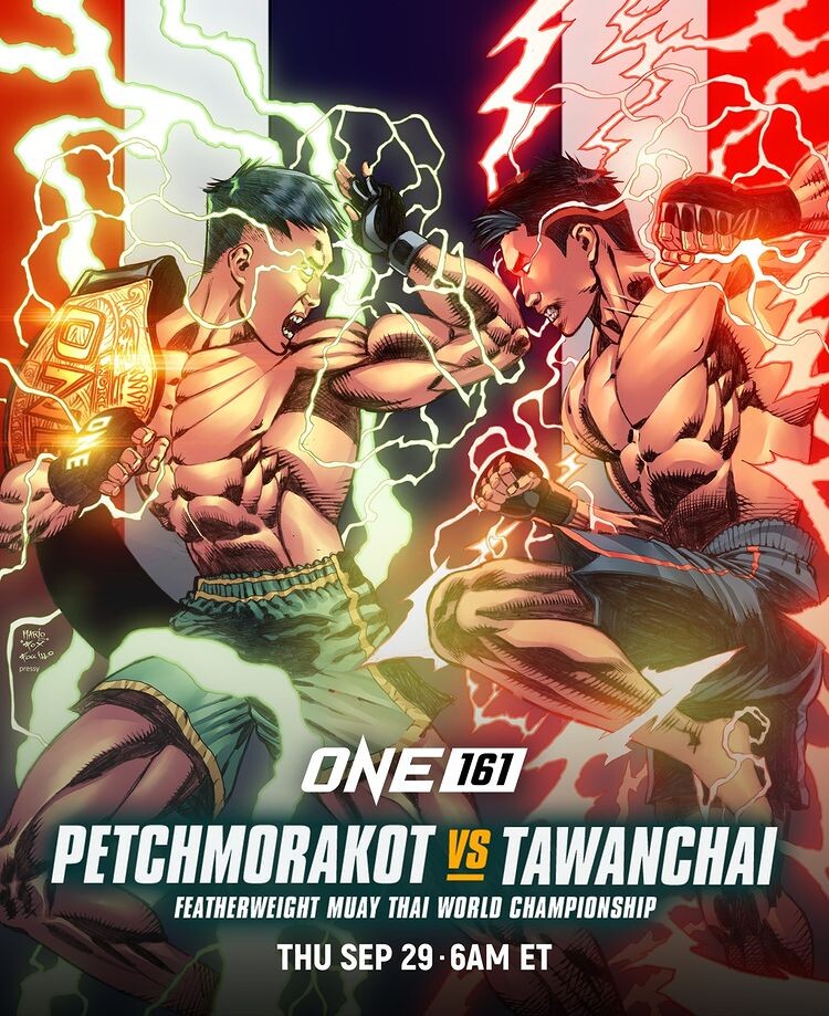 ArtStation - One Championship 161 Featherweight Muay Thai World ...
