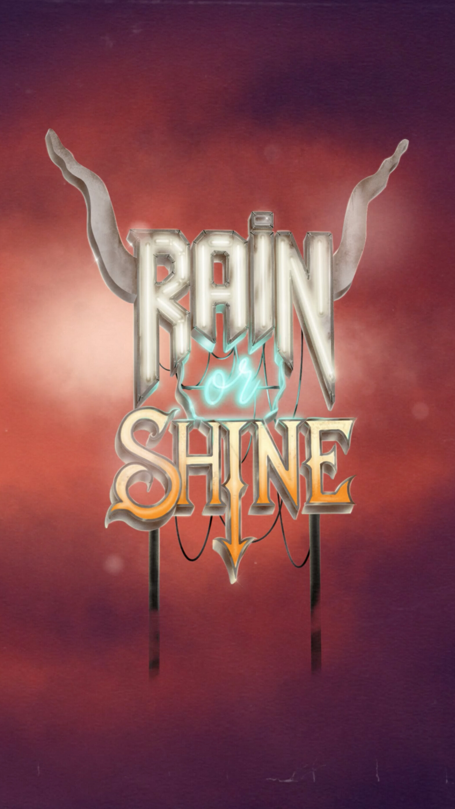 ArtStation - Lettering Rain or Shine