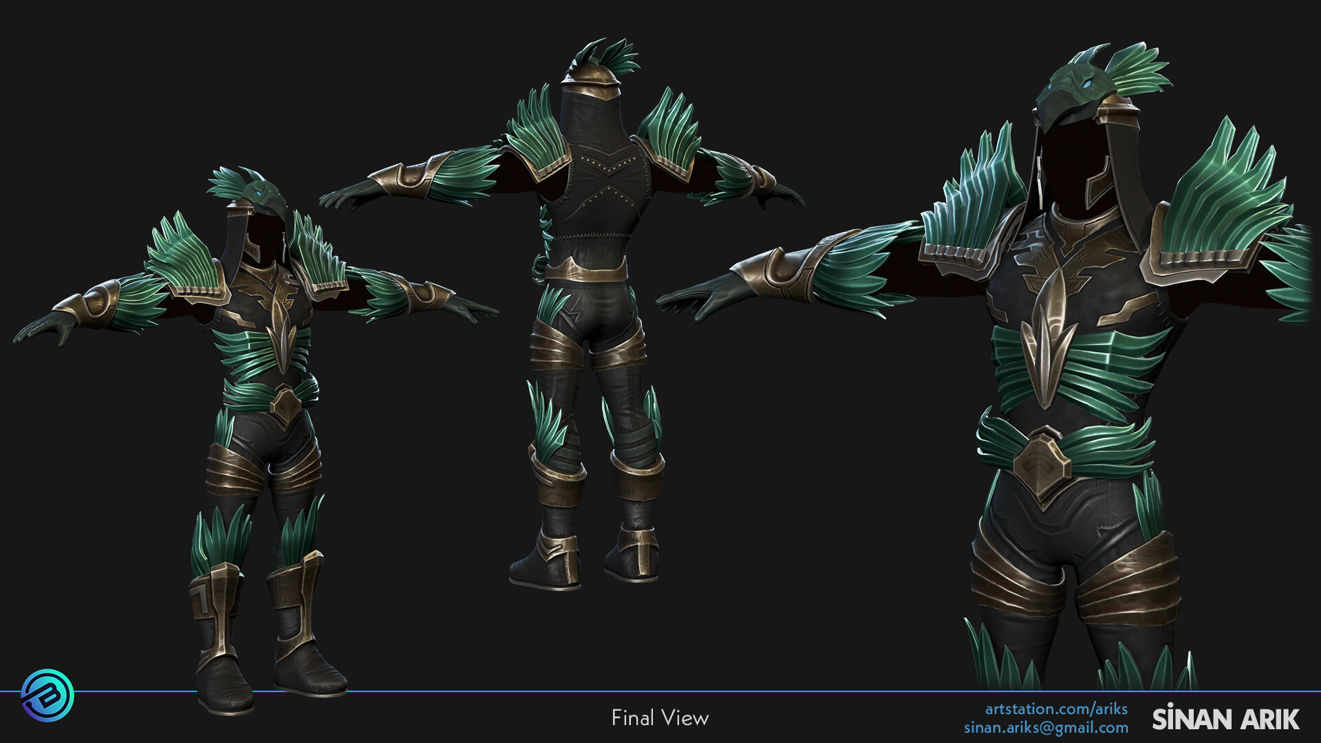 Sinan Arık - Crow Stylized Armor