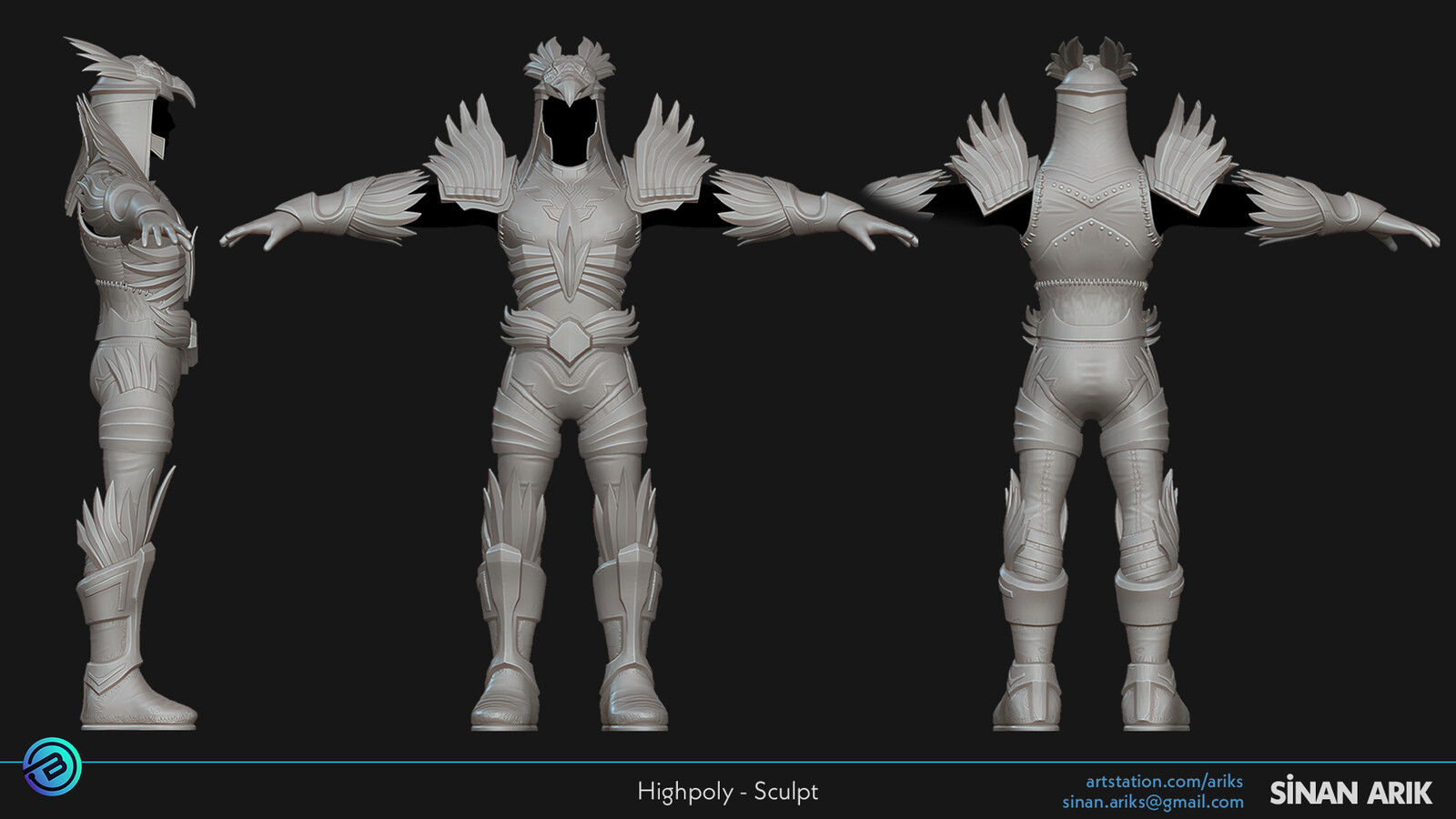 Sinan Arık - Crow Stylized Armor