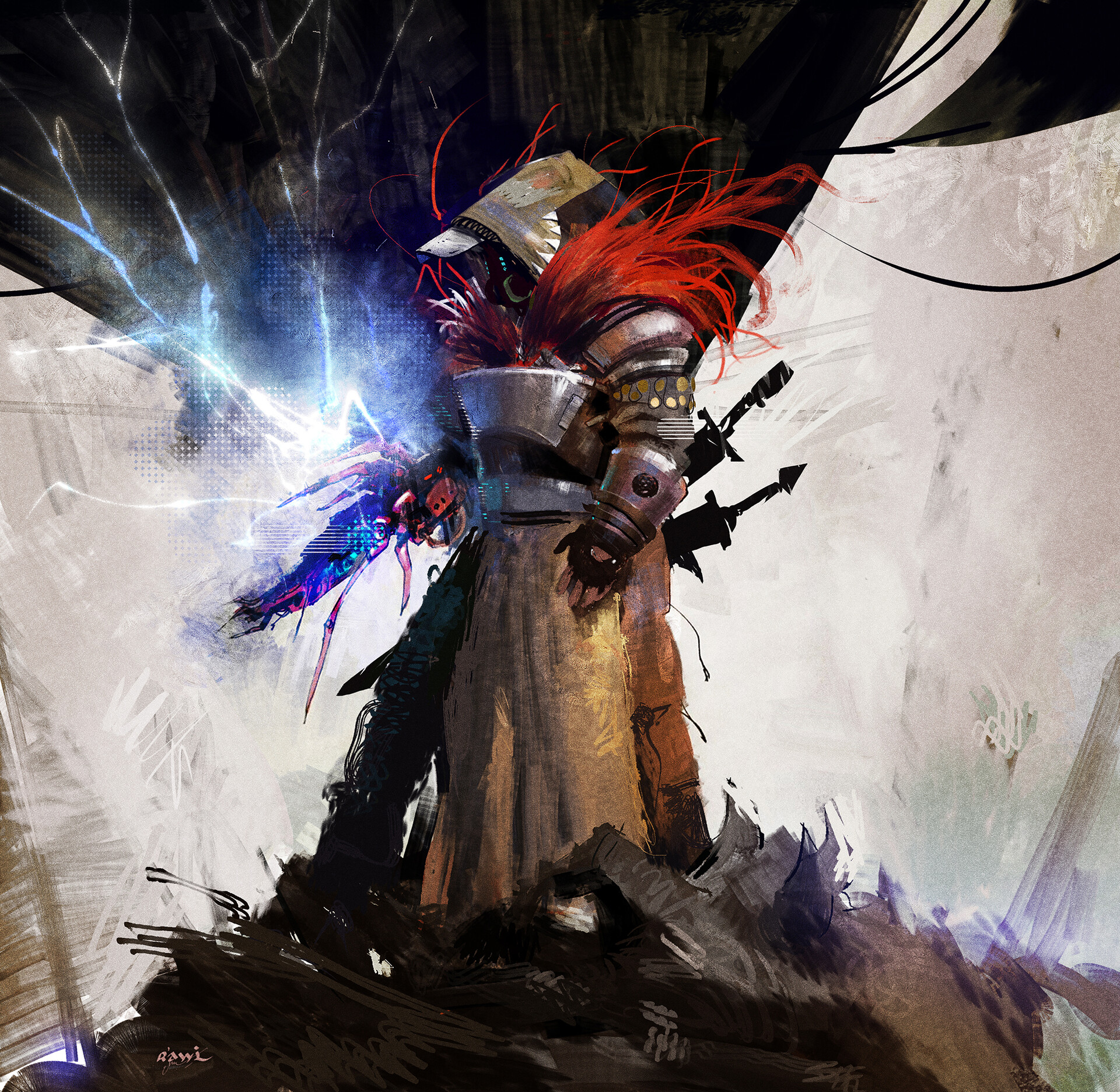 Ahmed Rawi - The Dark Glow: Shock and Destroy