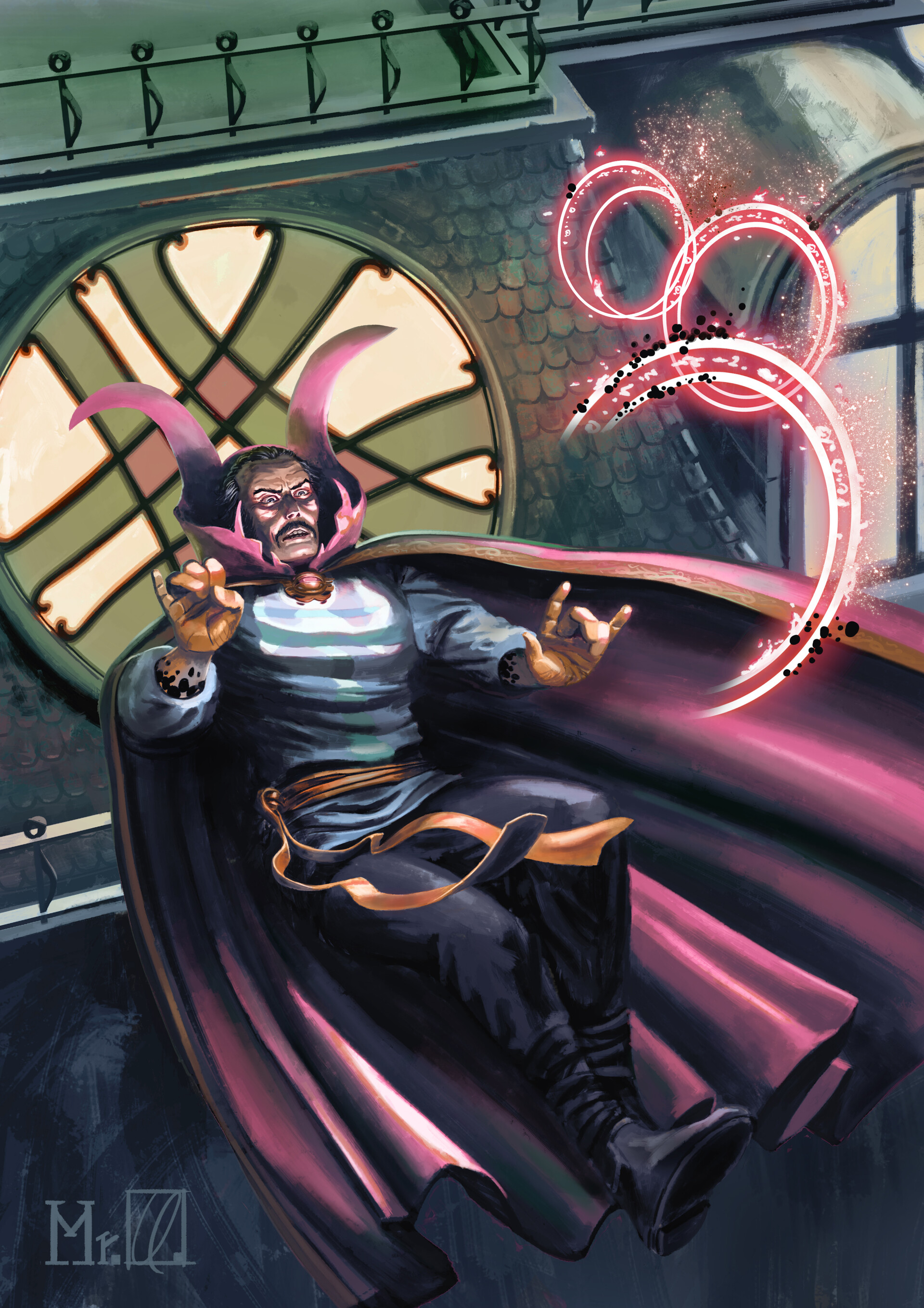 ArtStation - Strange at home.