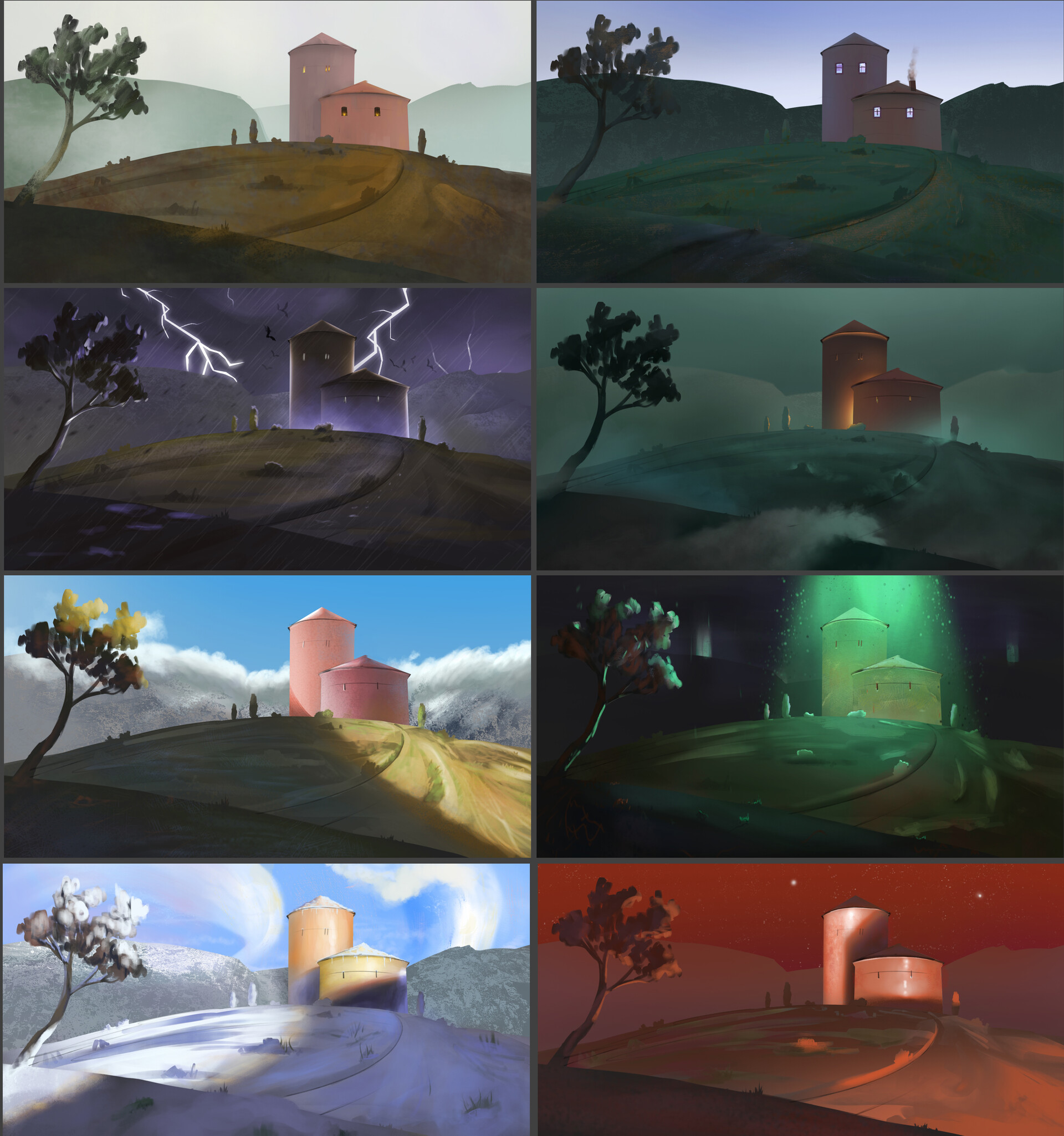 ArtStation - Mood Painting