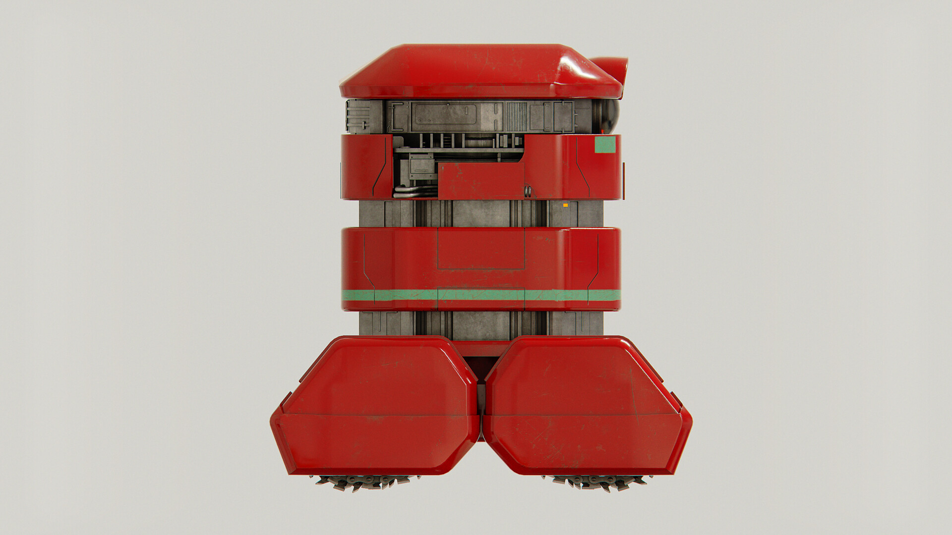 Digital Shipyard - B2EMO Droid FLASHBACK EDITION - Star Wars Andor