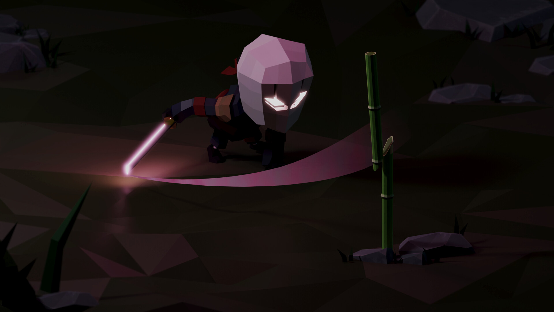 ArtStation - Ninja Lowpoly