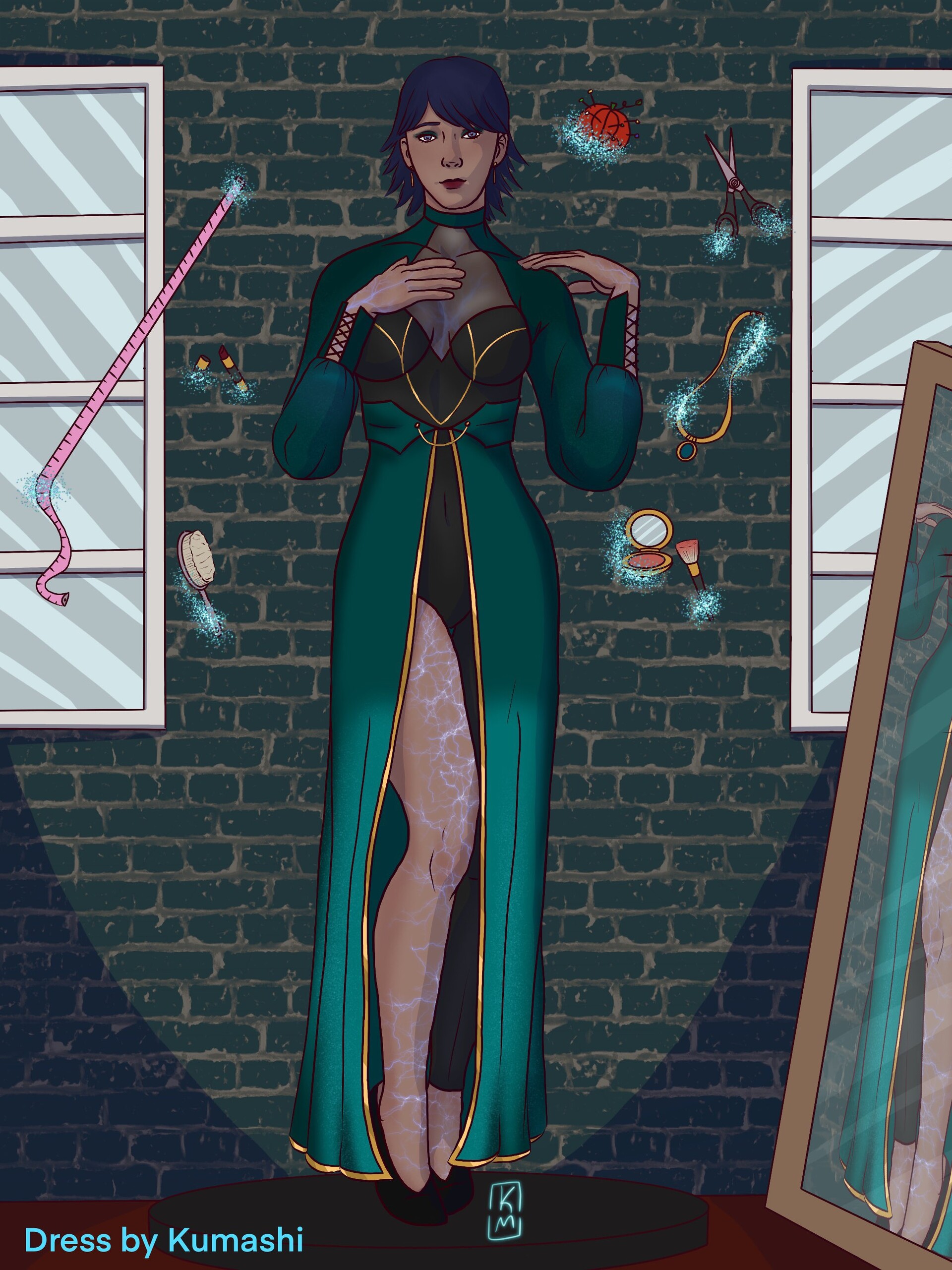 ArtStation - genderbend character commission