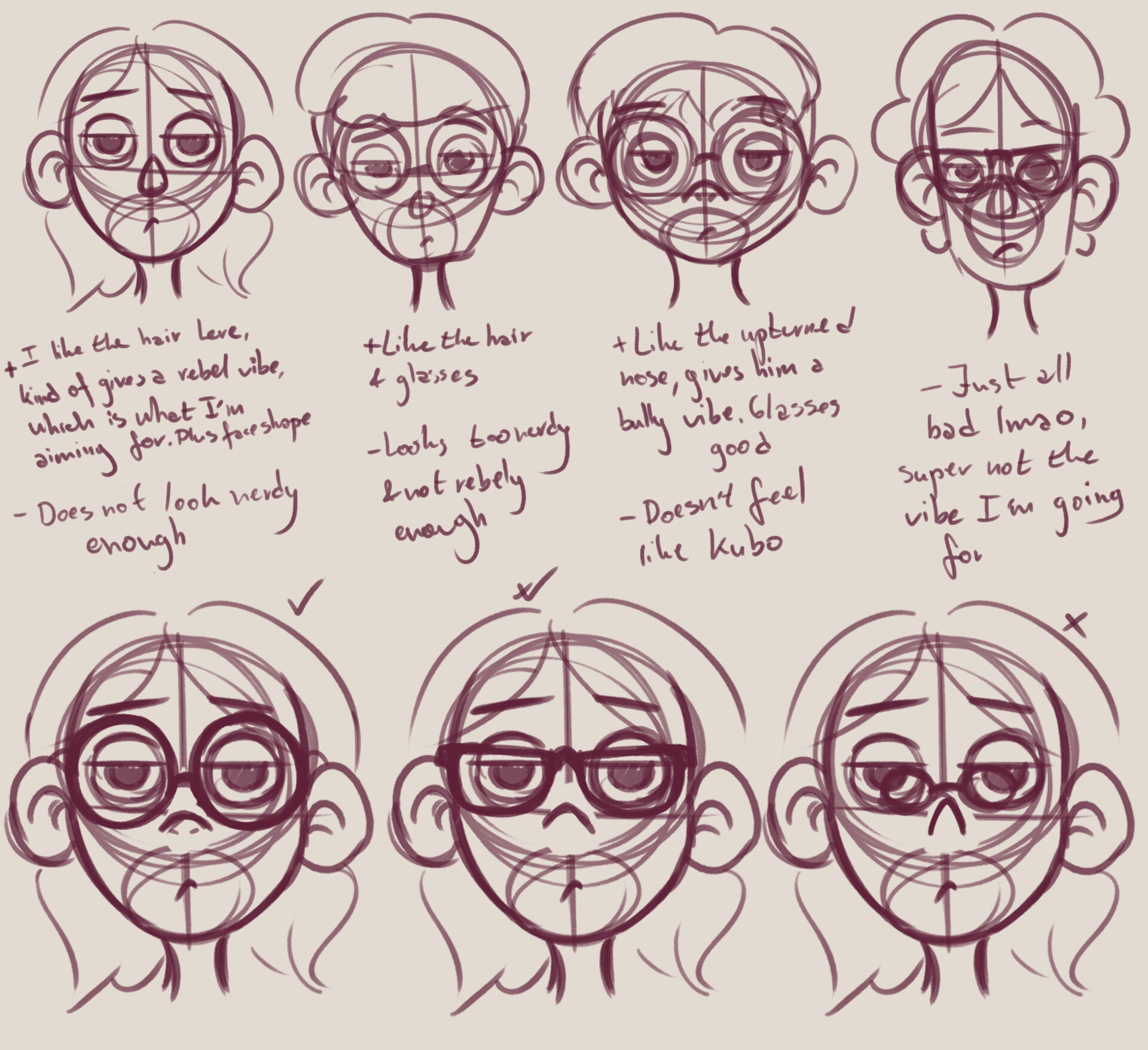 Denisa Janotová - Character Design - Kubo Misik - Slovak Legend Project