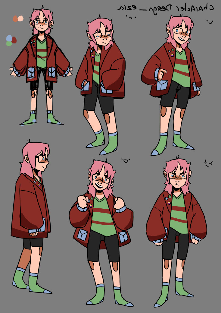 Alina Najum - Dream away character expressions