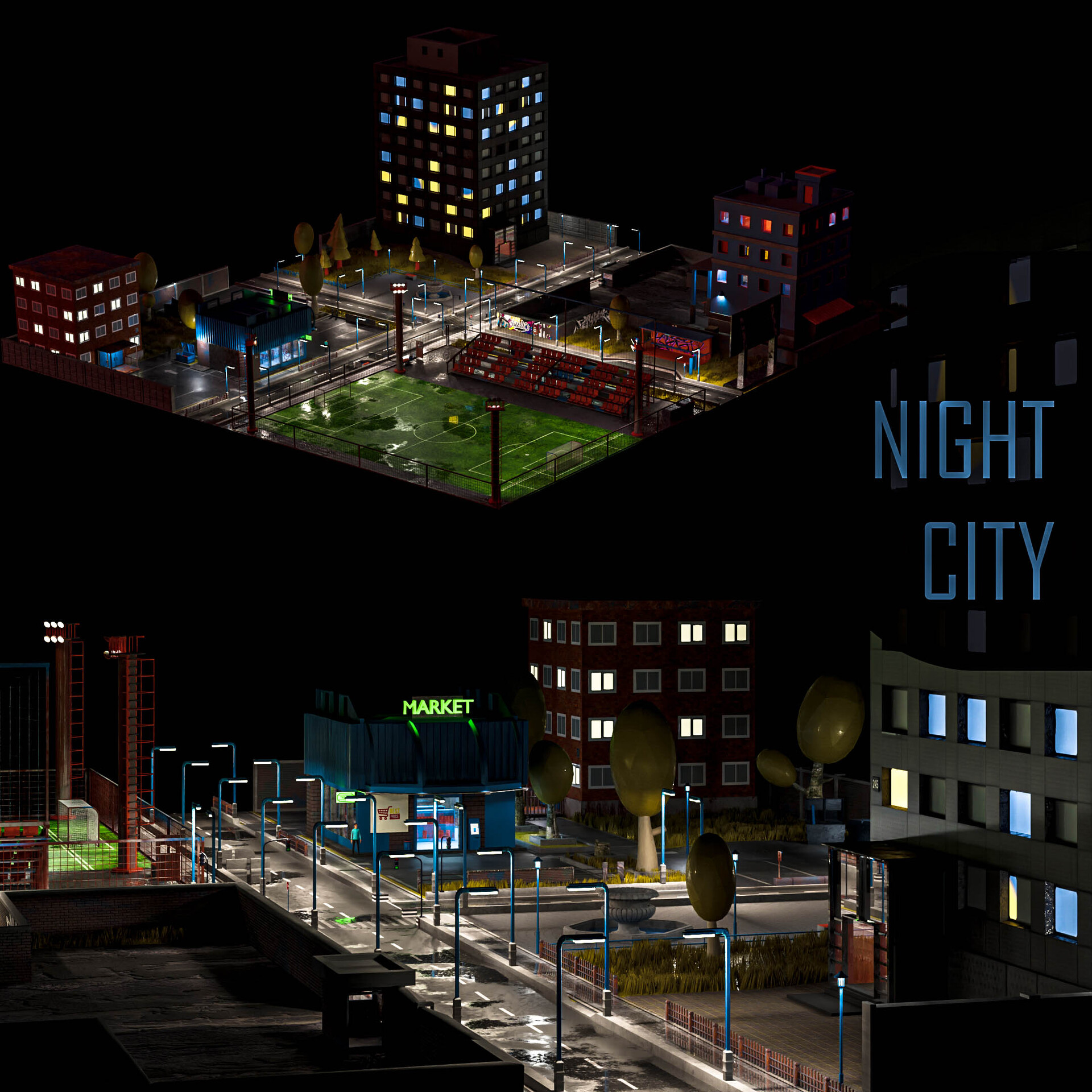 ArtStation - Night CITY