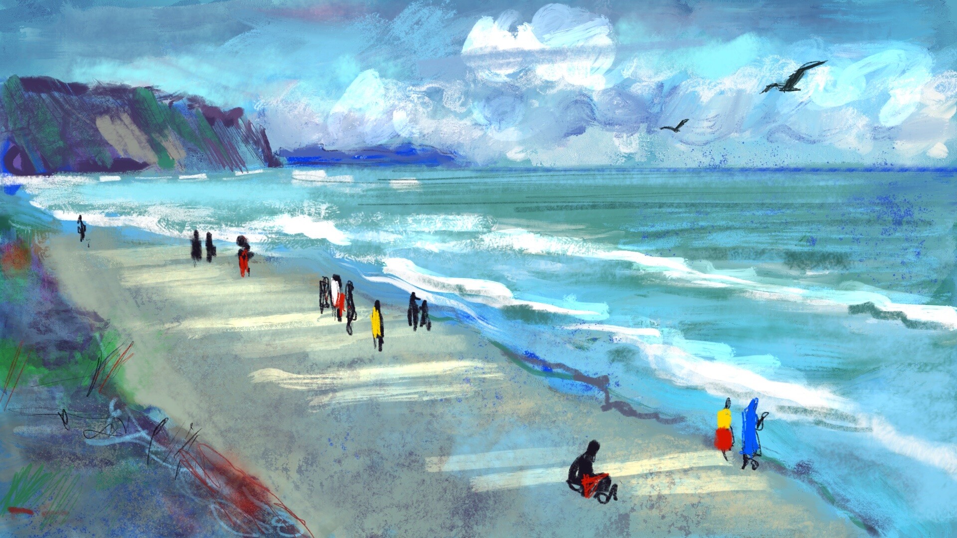 ArtStation - Baltic sea