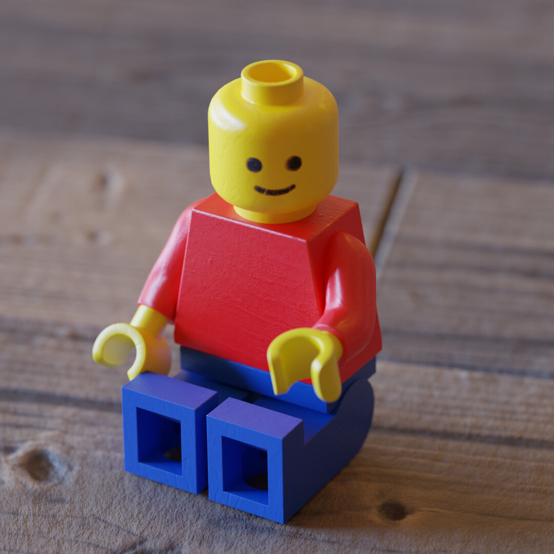 ArtStation - Lego Dude Remake