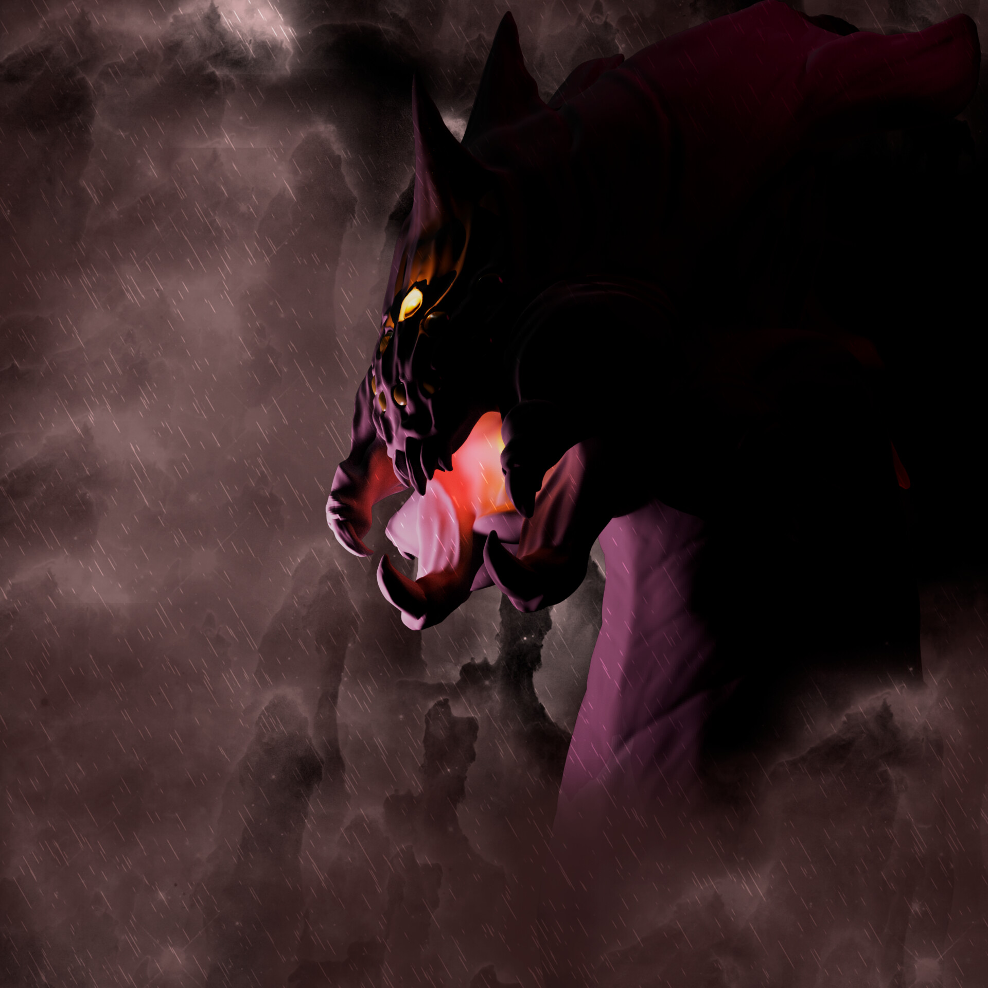 ArtStation - Baron Nashor in the abyss