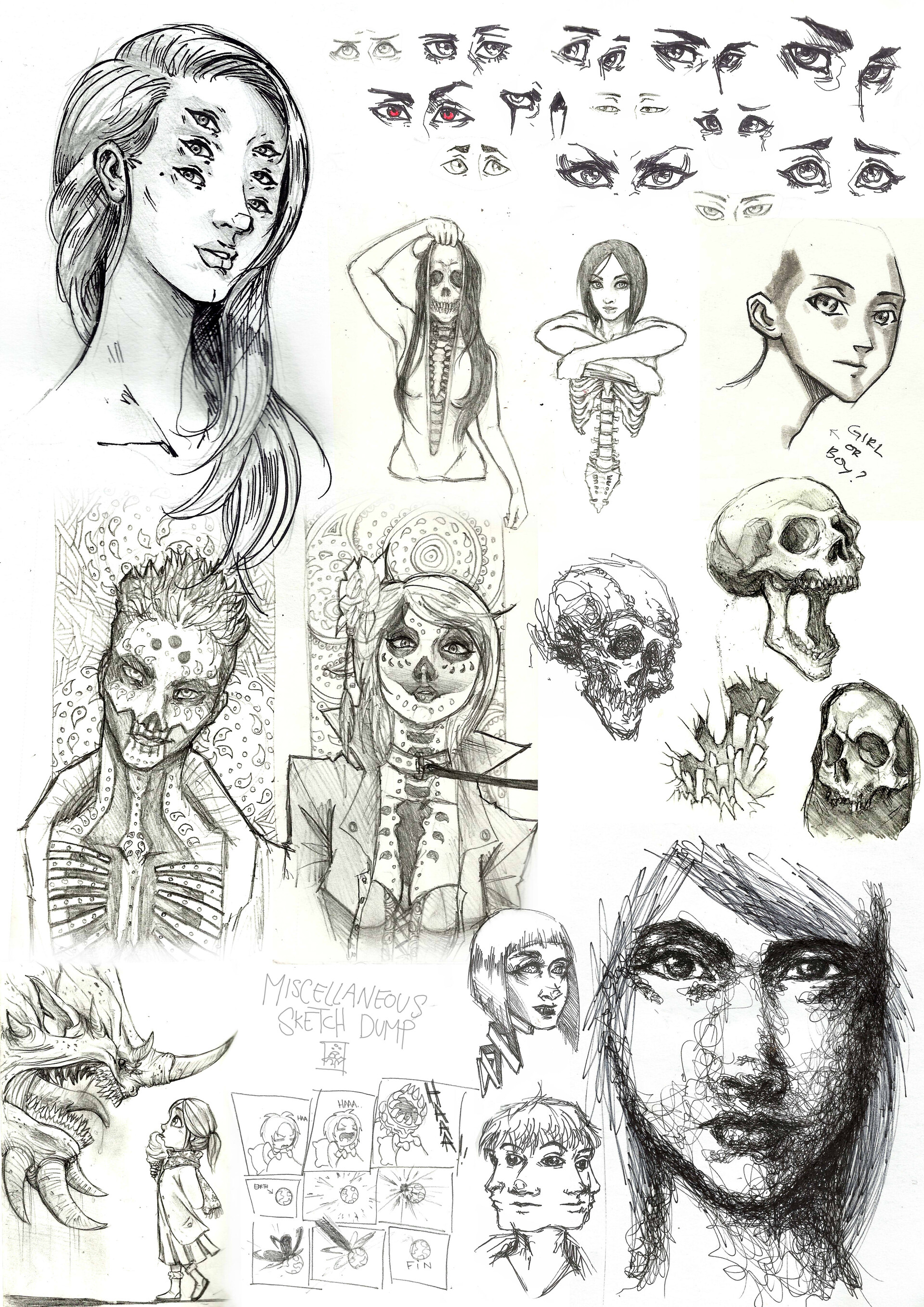 Alan Karl Salcedo - SKETCHES