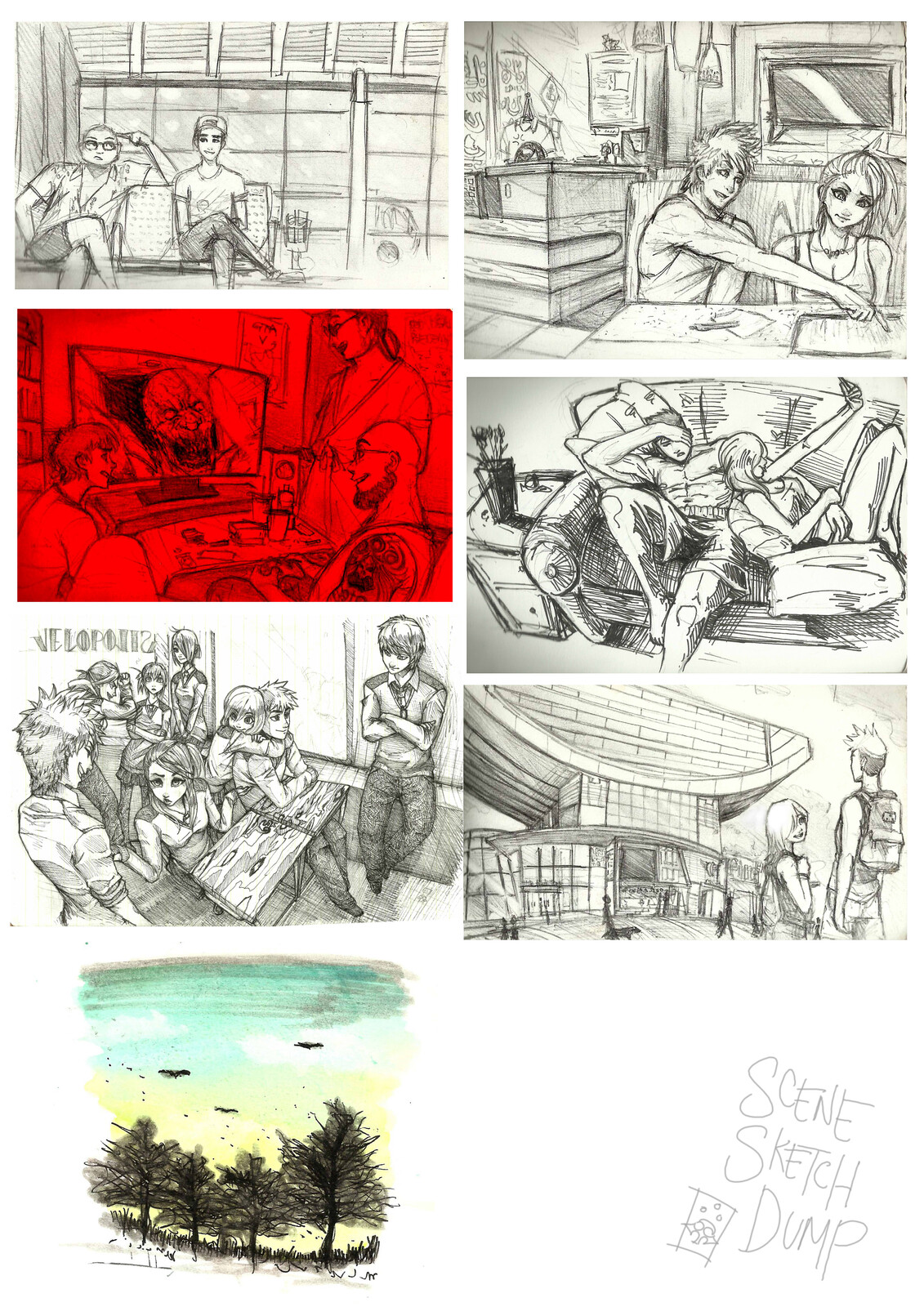 Alan Karl Salcedo - SKETCHES