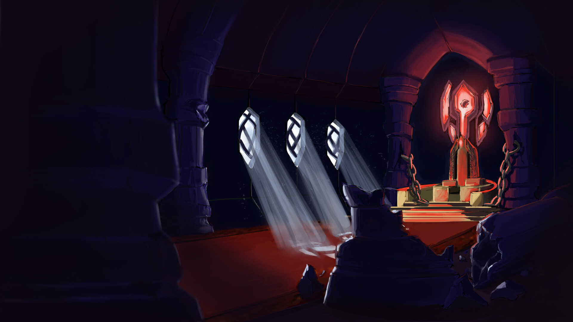 ArtStation - throne concept