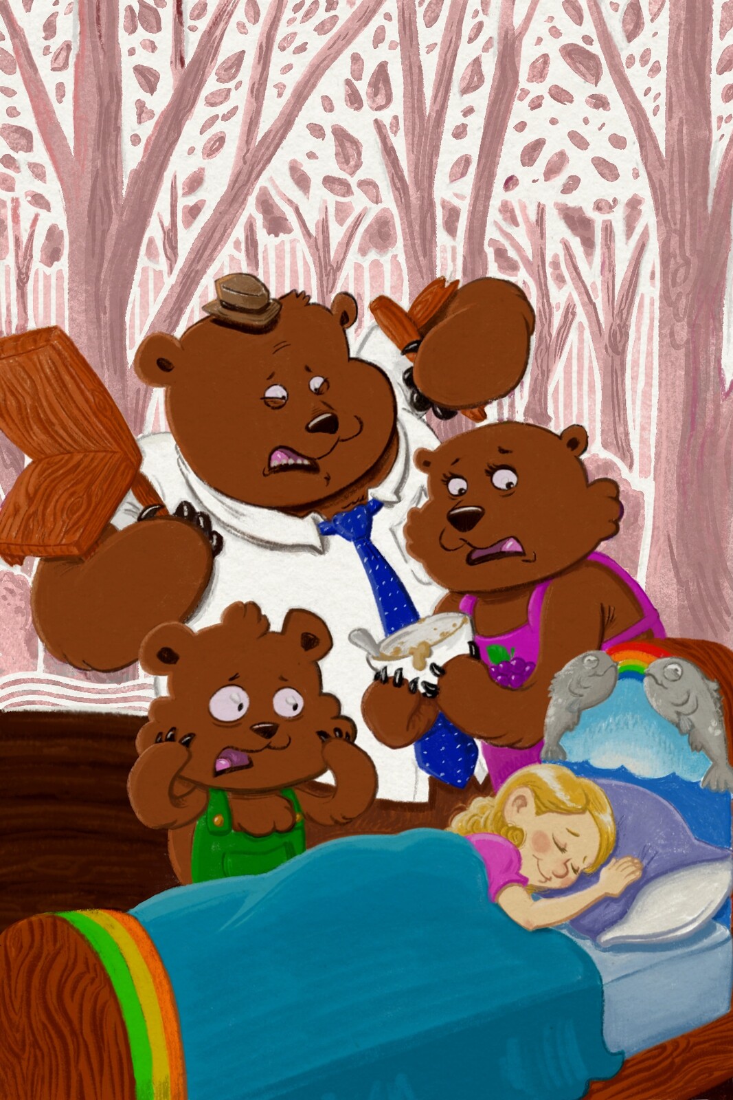 Children's books by Jared Salmond - Goldilocks and the 3 Bears