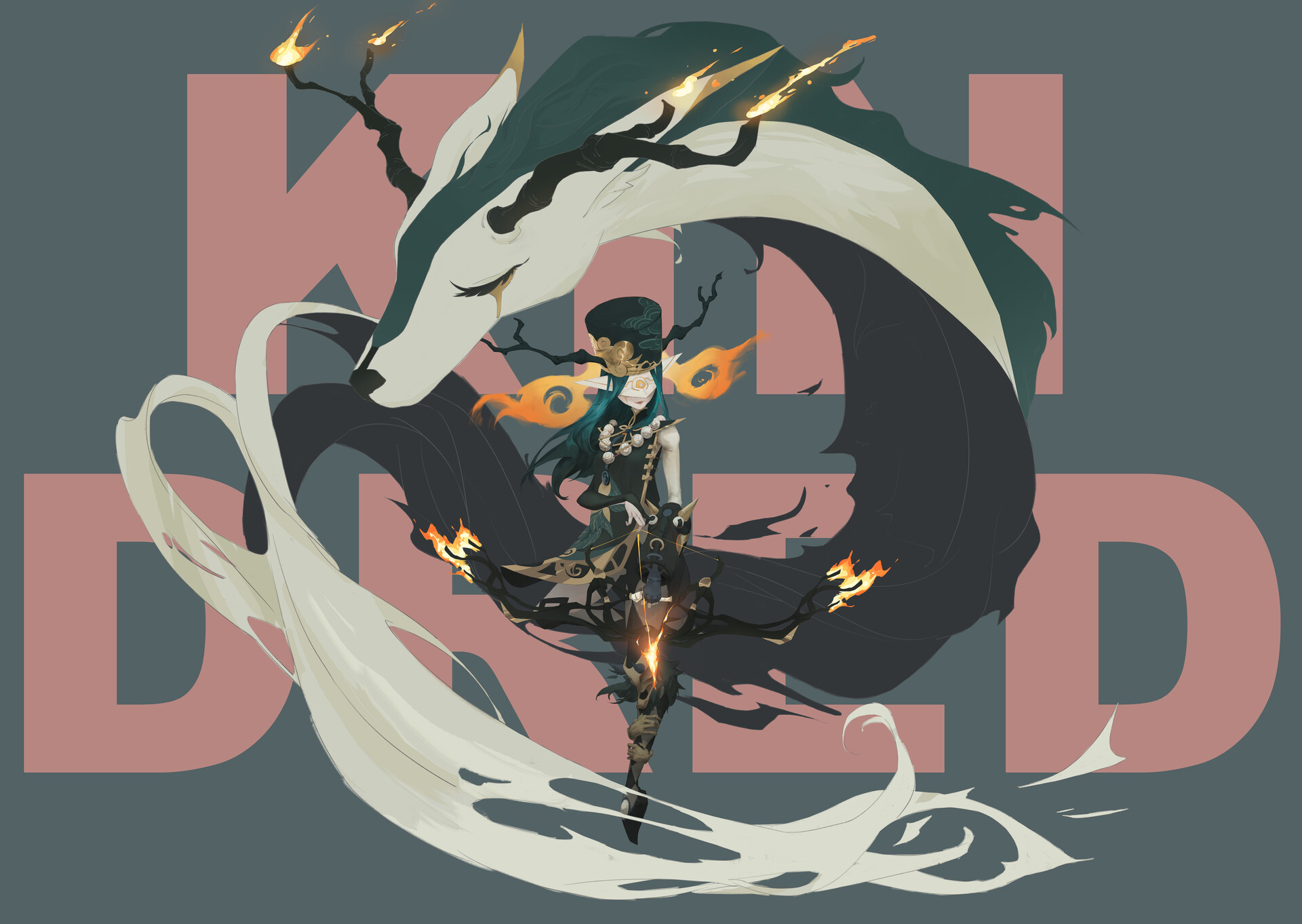 ArtStation - Kindred The Devil Deer