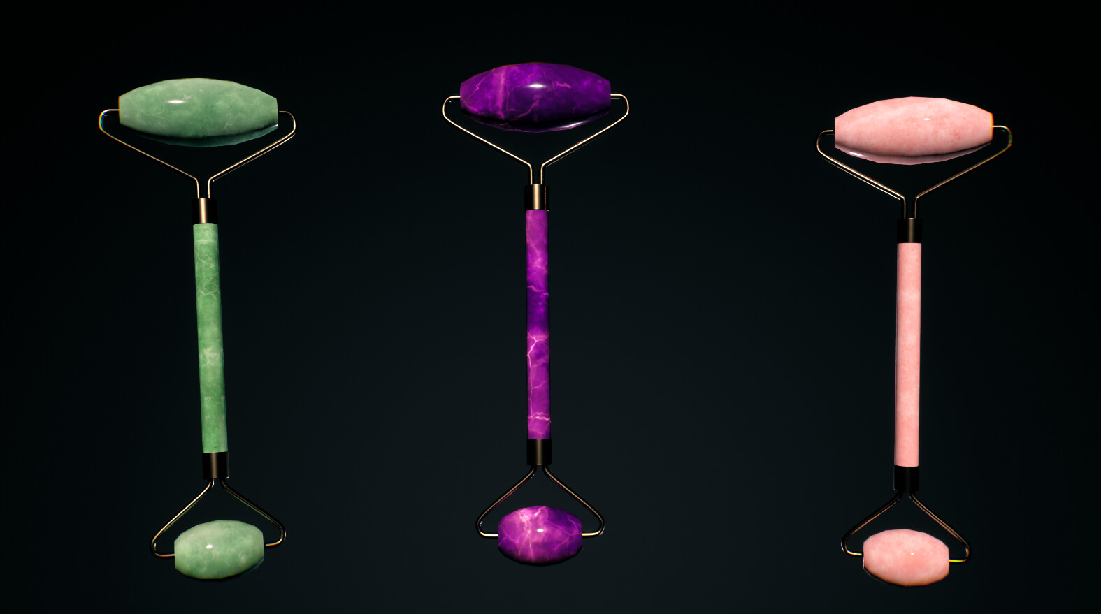 ArtStation - Gemstone Derma rollers