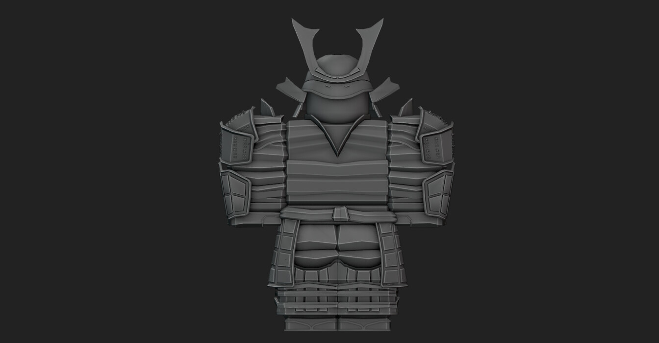 ArtStation - Traditinal Samurai Armor v1