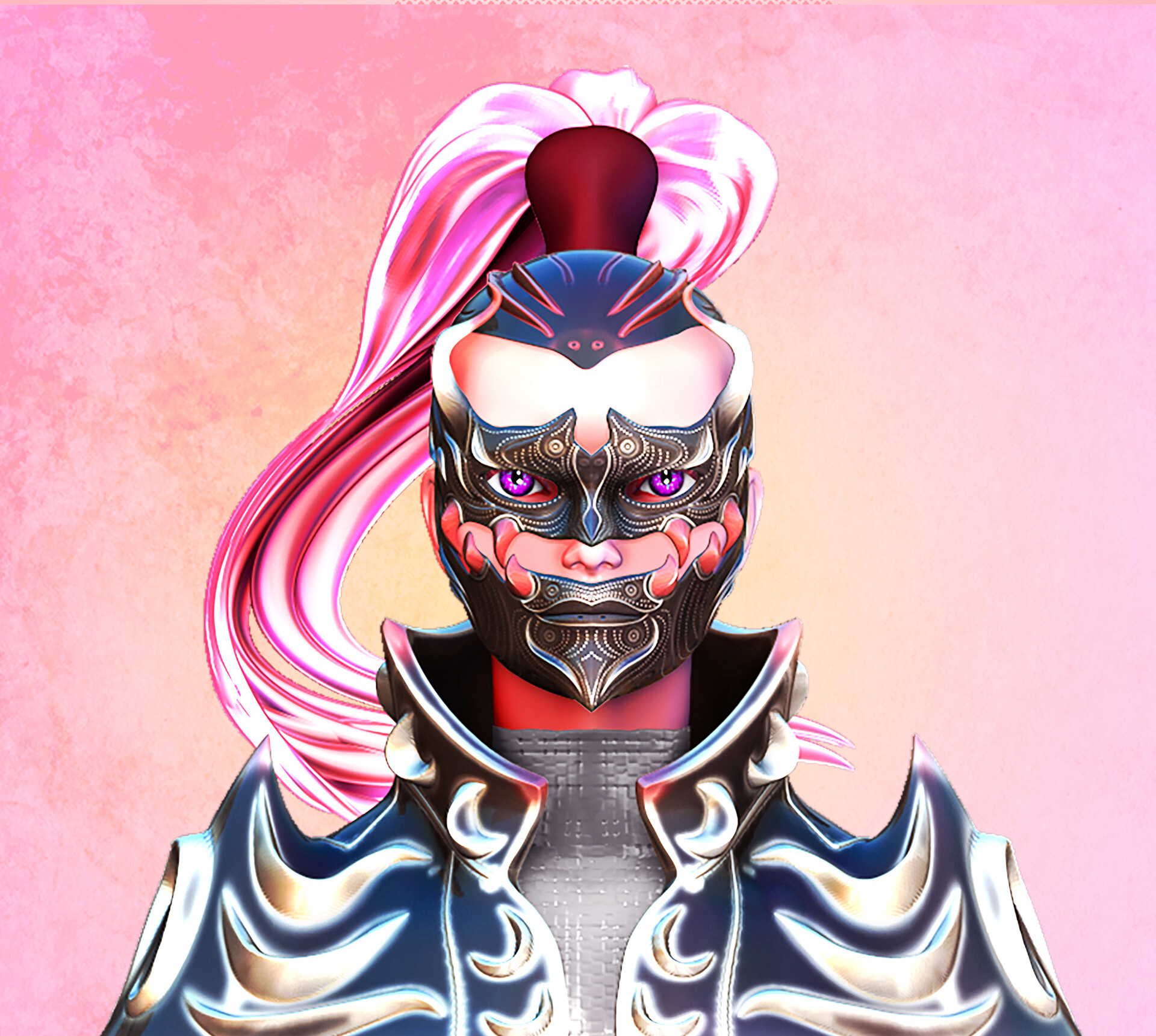 ArtStation - artwork from my nft series #2