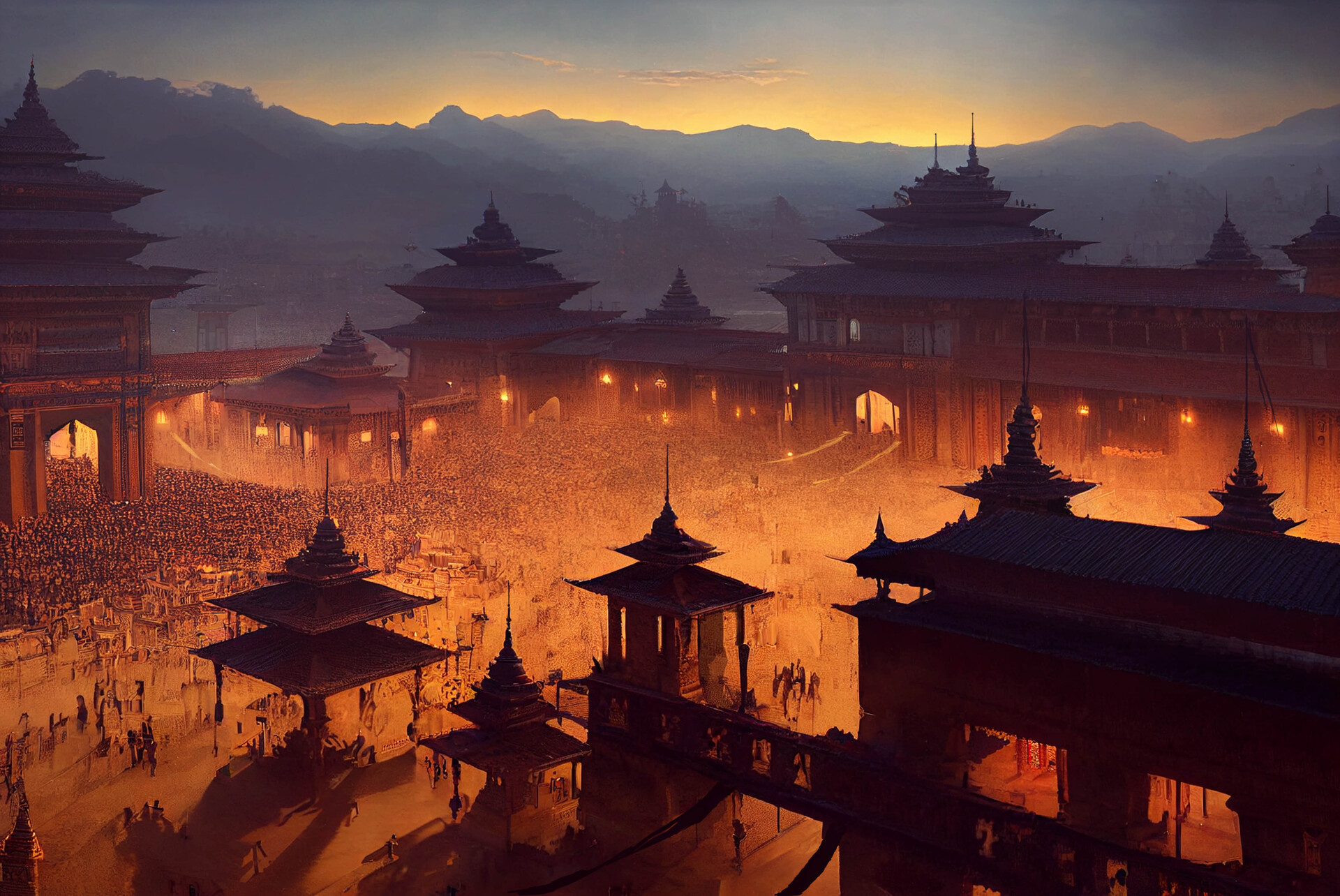 ArtStation - Palace Nightly Event