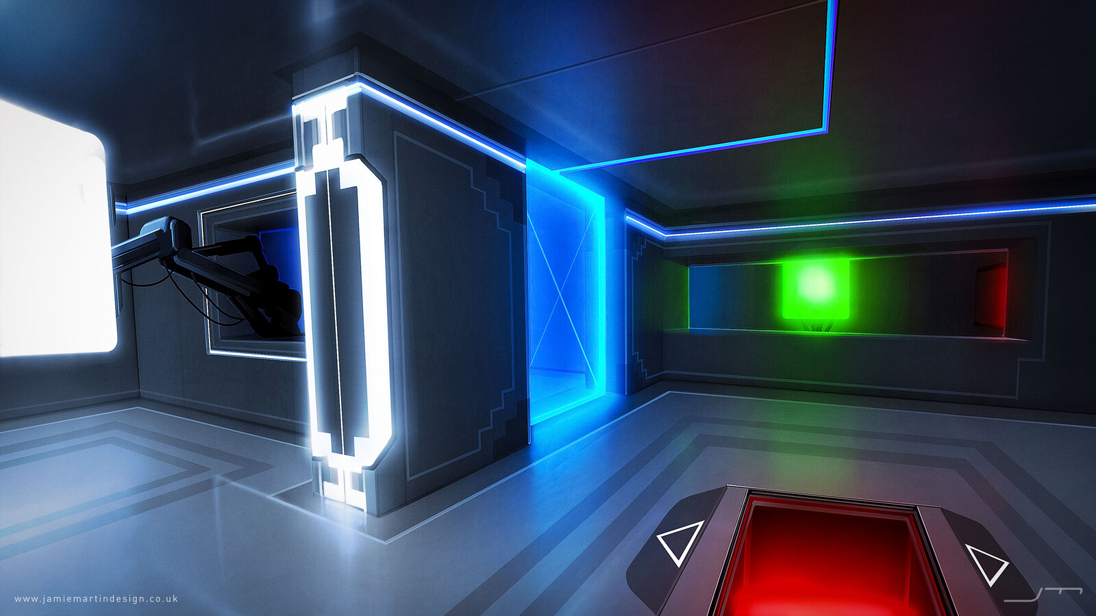 Jamie Martin - 'The Spectrum Retreat': Scifi Puzzle Environment