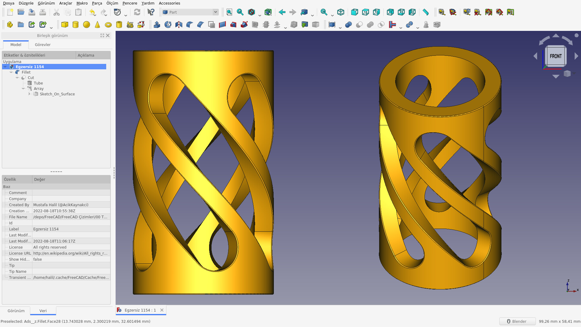 Mustafa Halil - CAD EXERCISES 1154