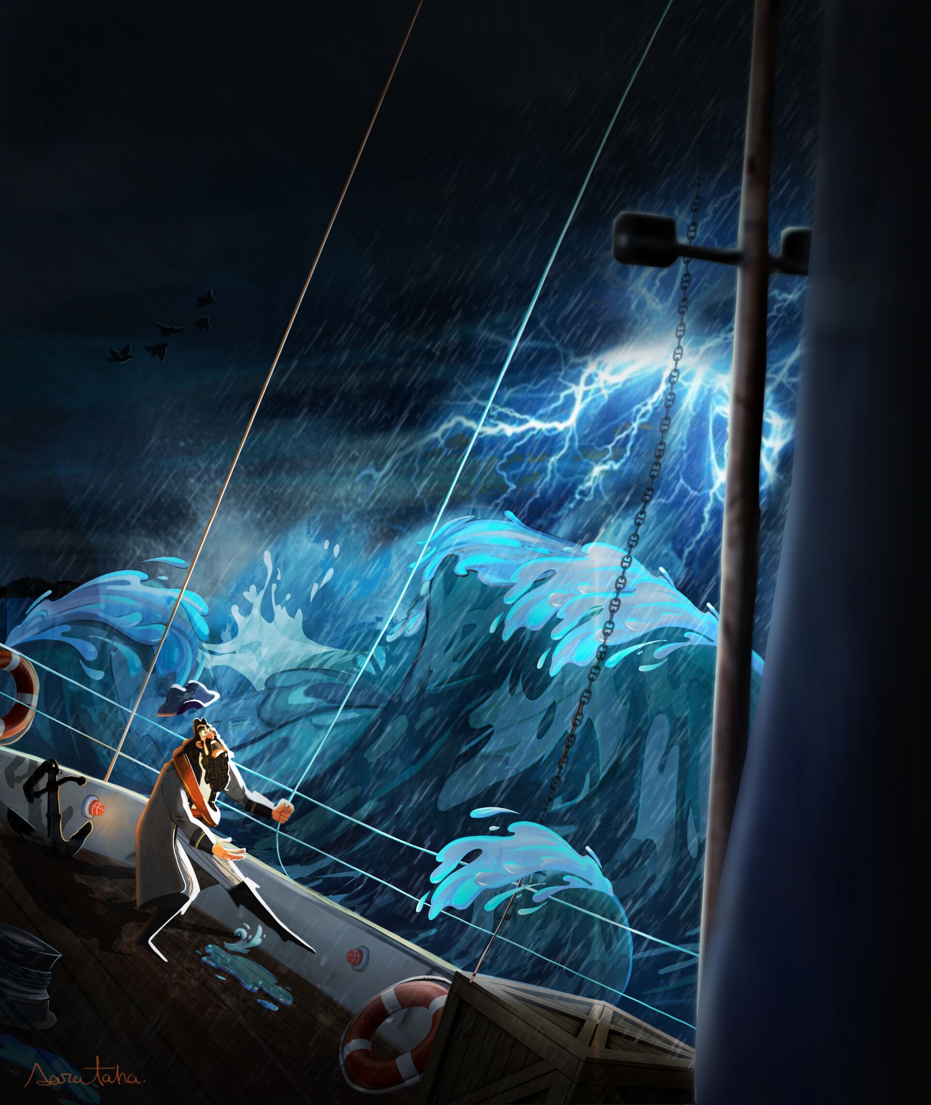 ArtStation - The storm