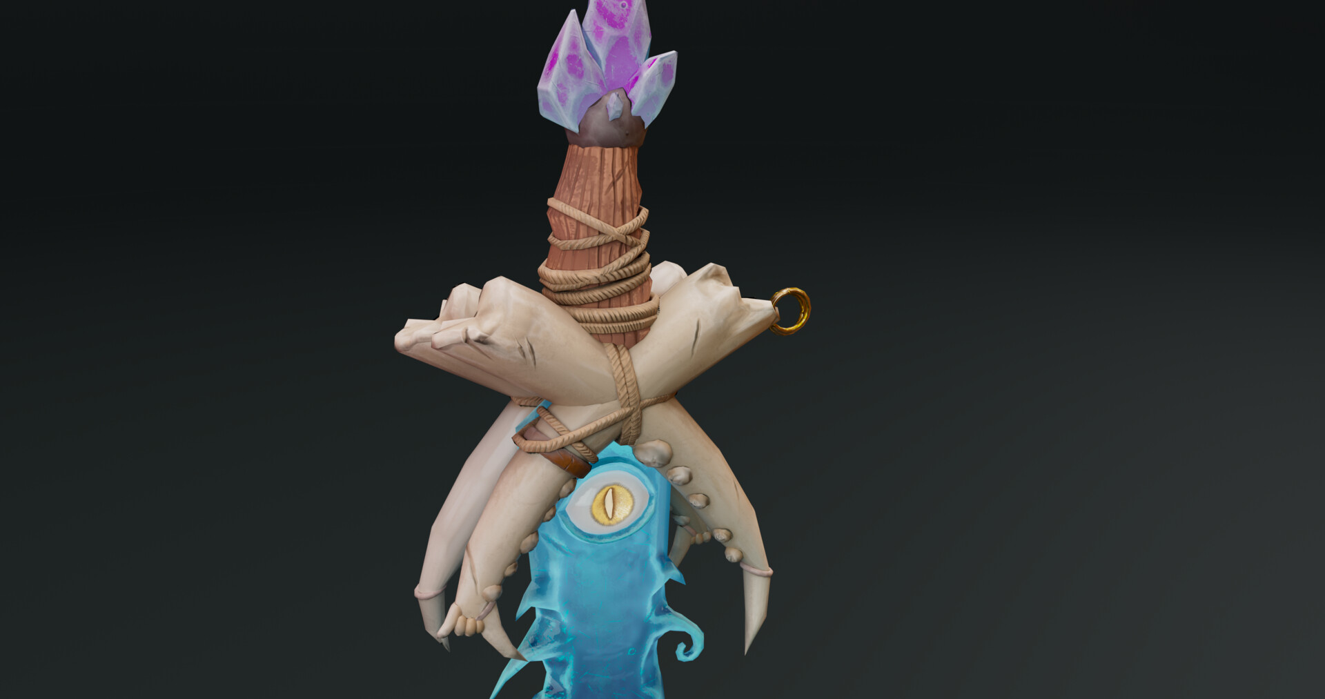 Hamzeh Jafari - Sword Of The Underworld - Stylized Game-Ready Asset
