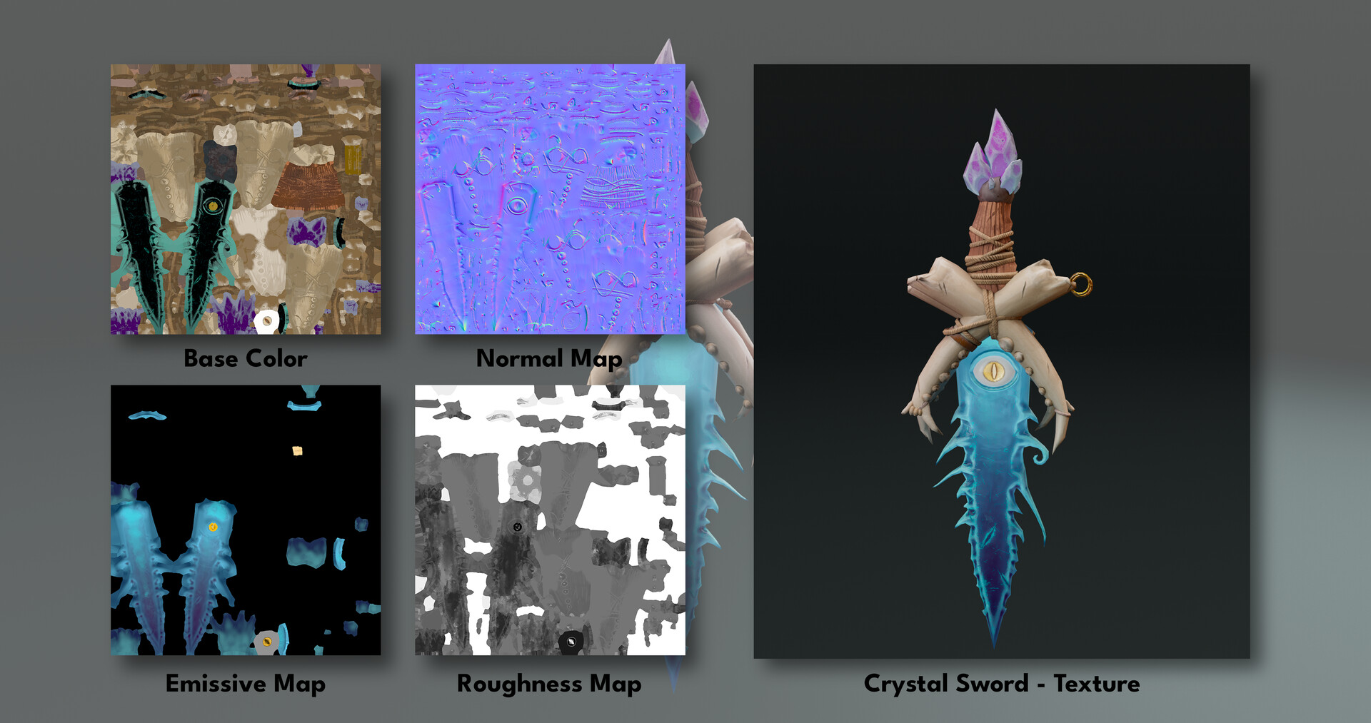 Hamzeh Jafari - Sword Of The Underworld - Stylized Game-Ready Asset