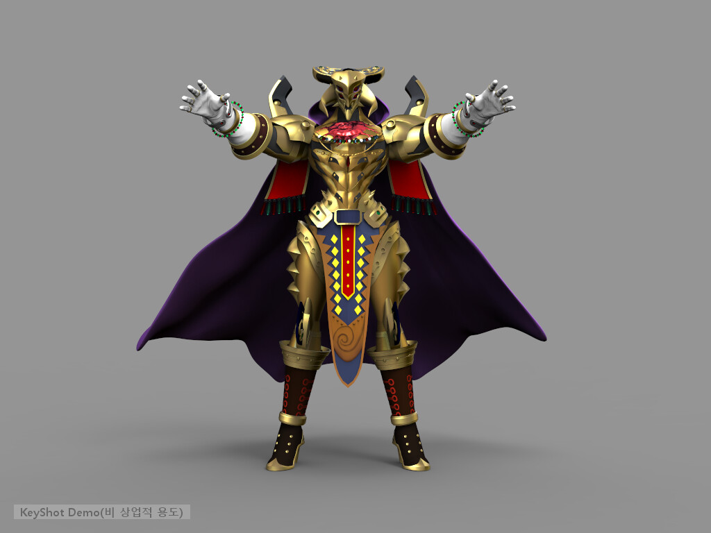 ArtStation - Eldlich 3D(Yu-gi-oh)