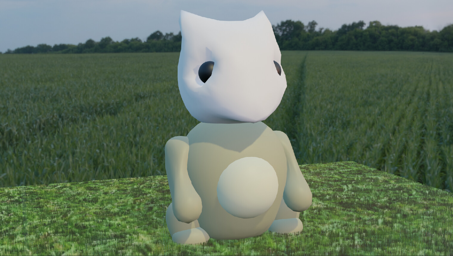 ArtStation - Cubone sculpt