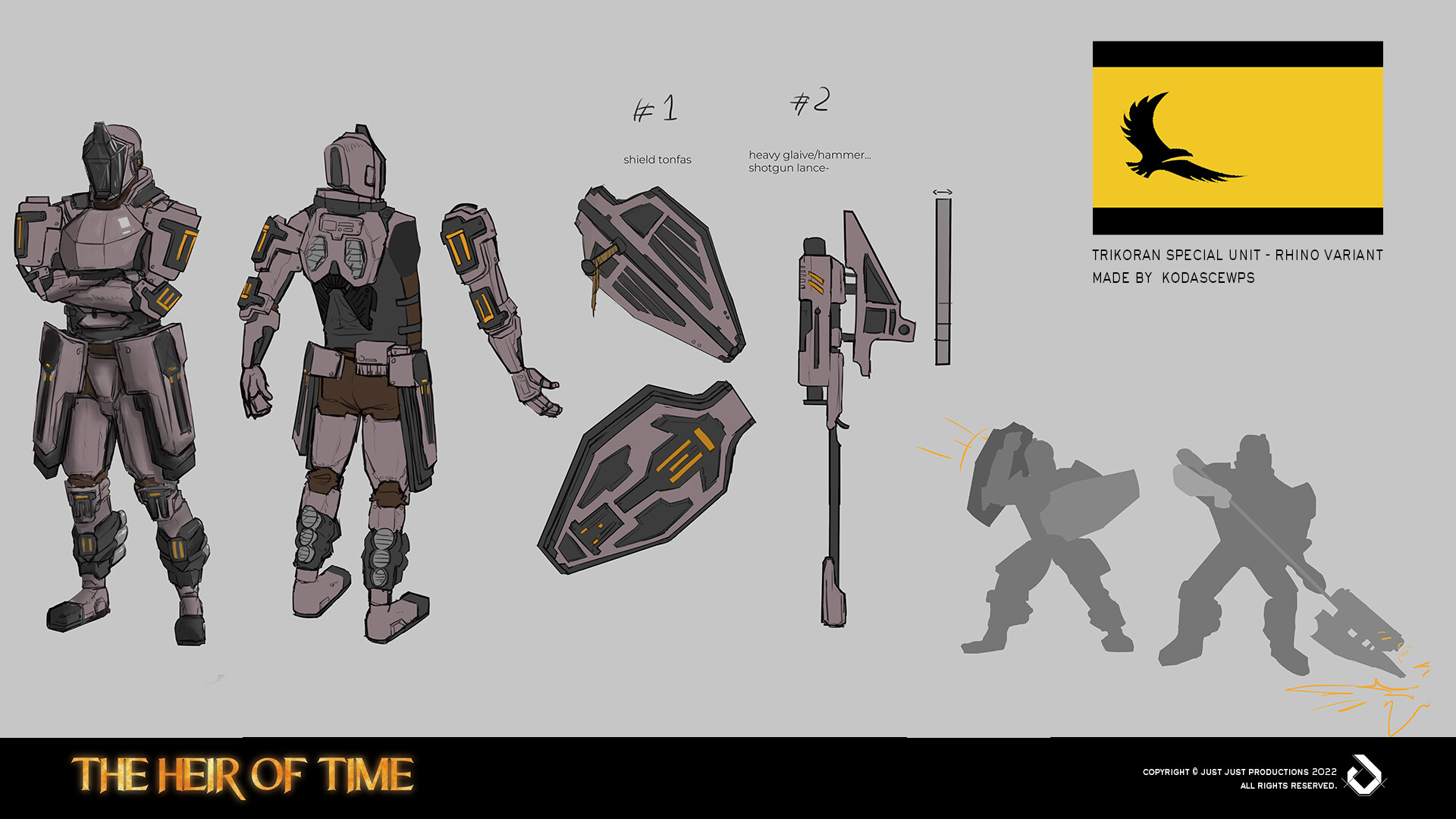 ArtStation - Heir of Time - Trikoran Special Unit Rhino Variant