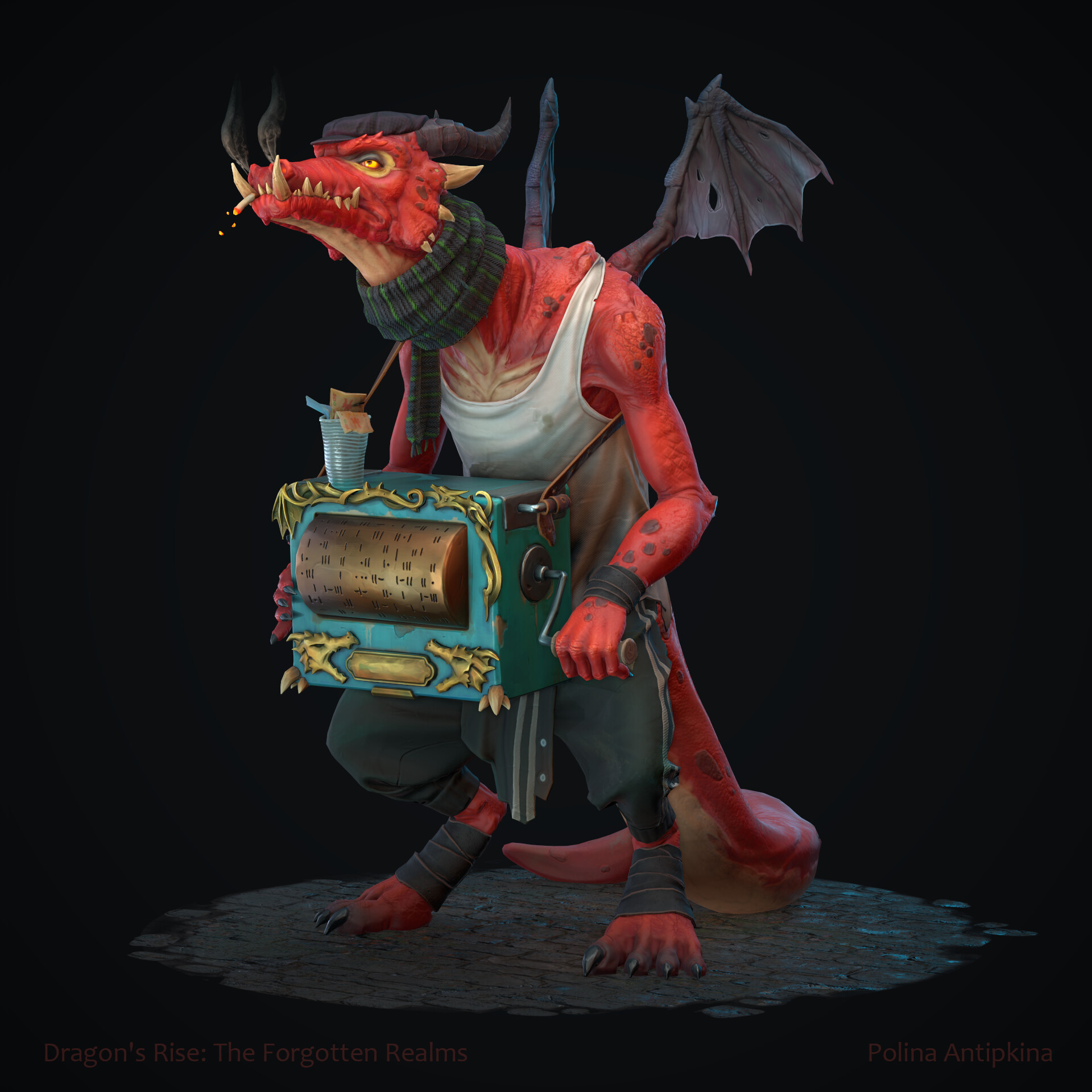 ArtStation - Dragon's Rise: The Forgotten Realms - Game Character Art ...