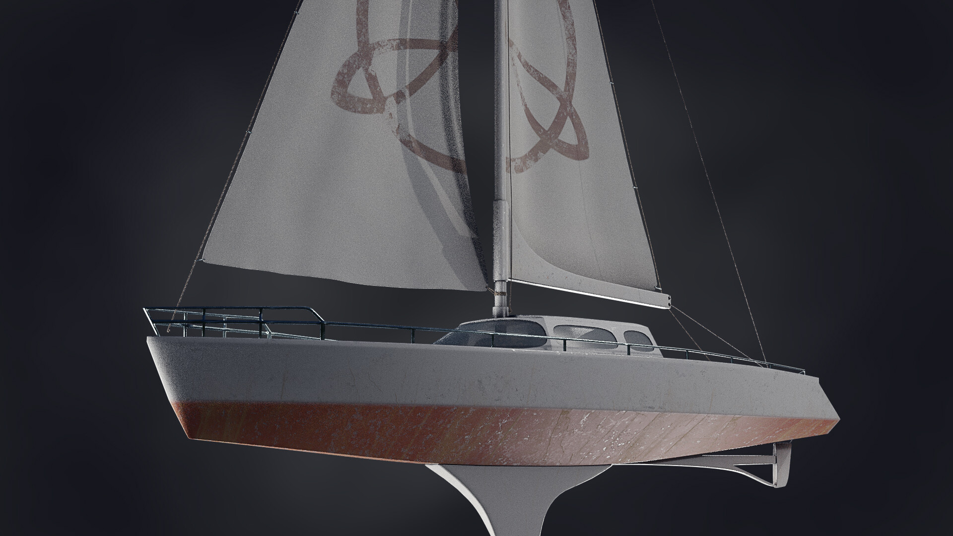 ArtStation - Imaginary Old Sailboat